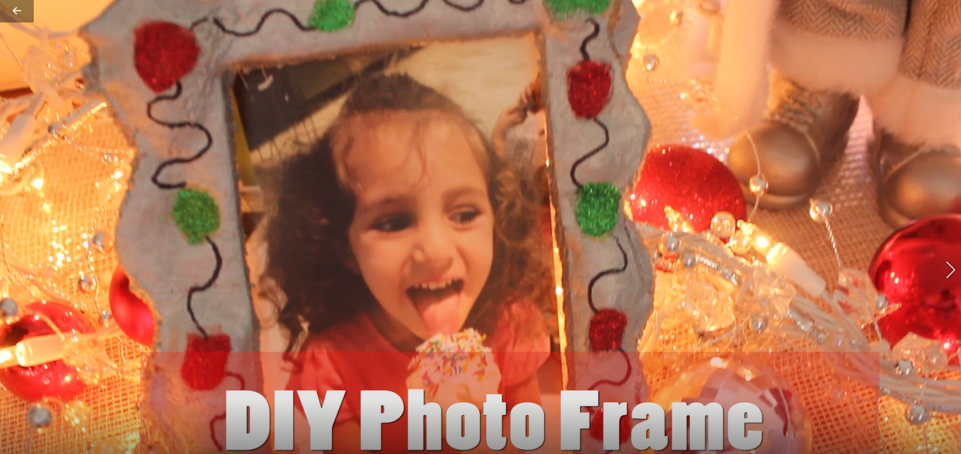 DIY Christmas Ornament Photo Frame : 5 Steps (with Pictures ...