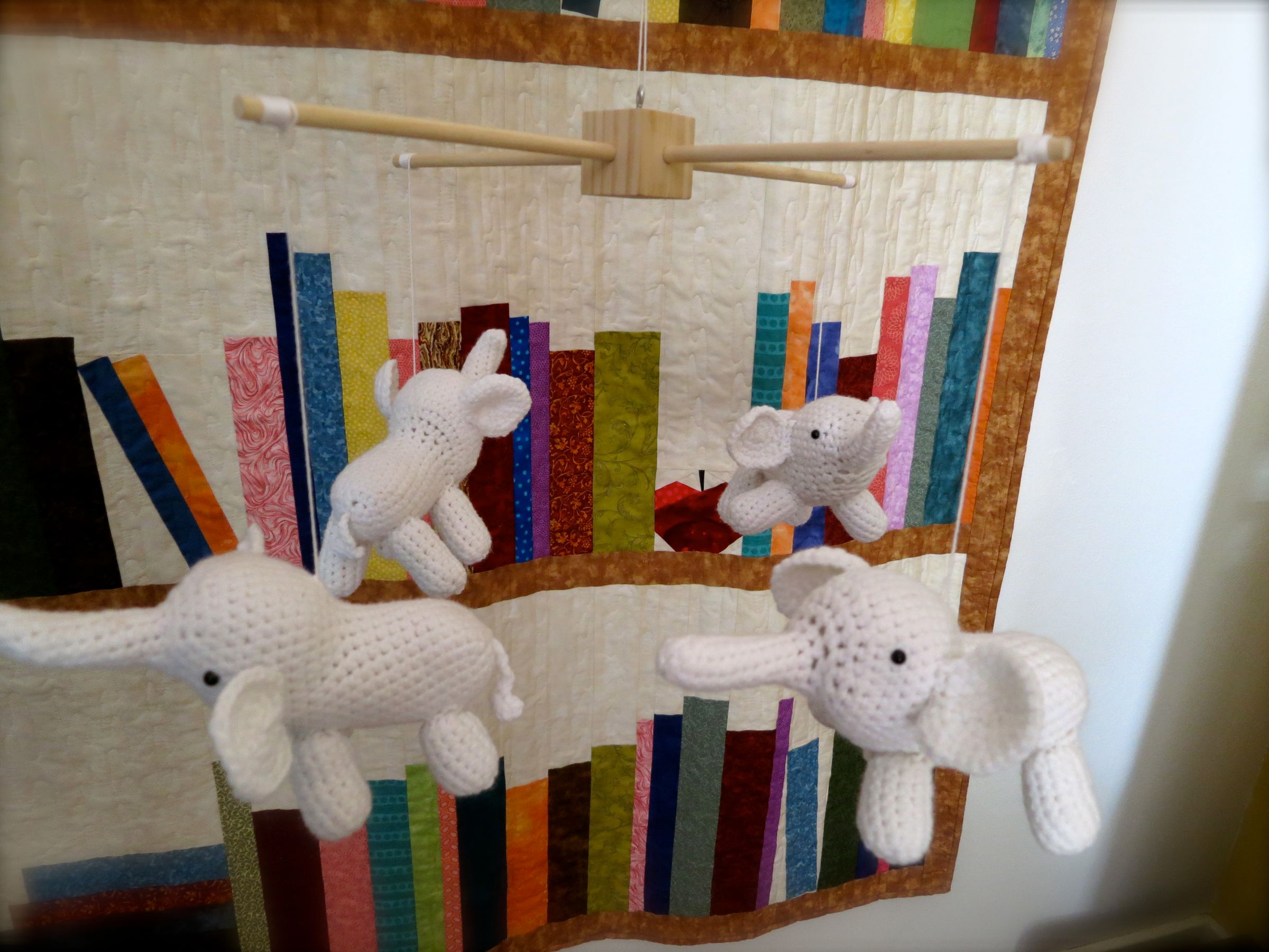 Crocheted Elephant Mobile : 9 Steps (with Pictures) - Instructables