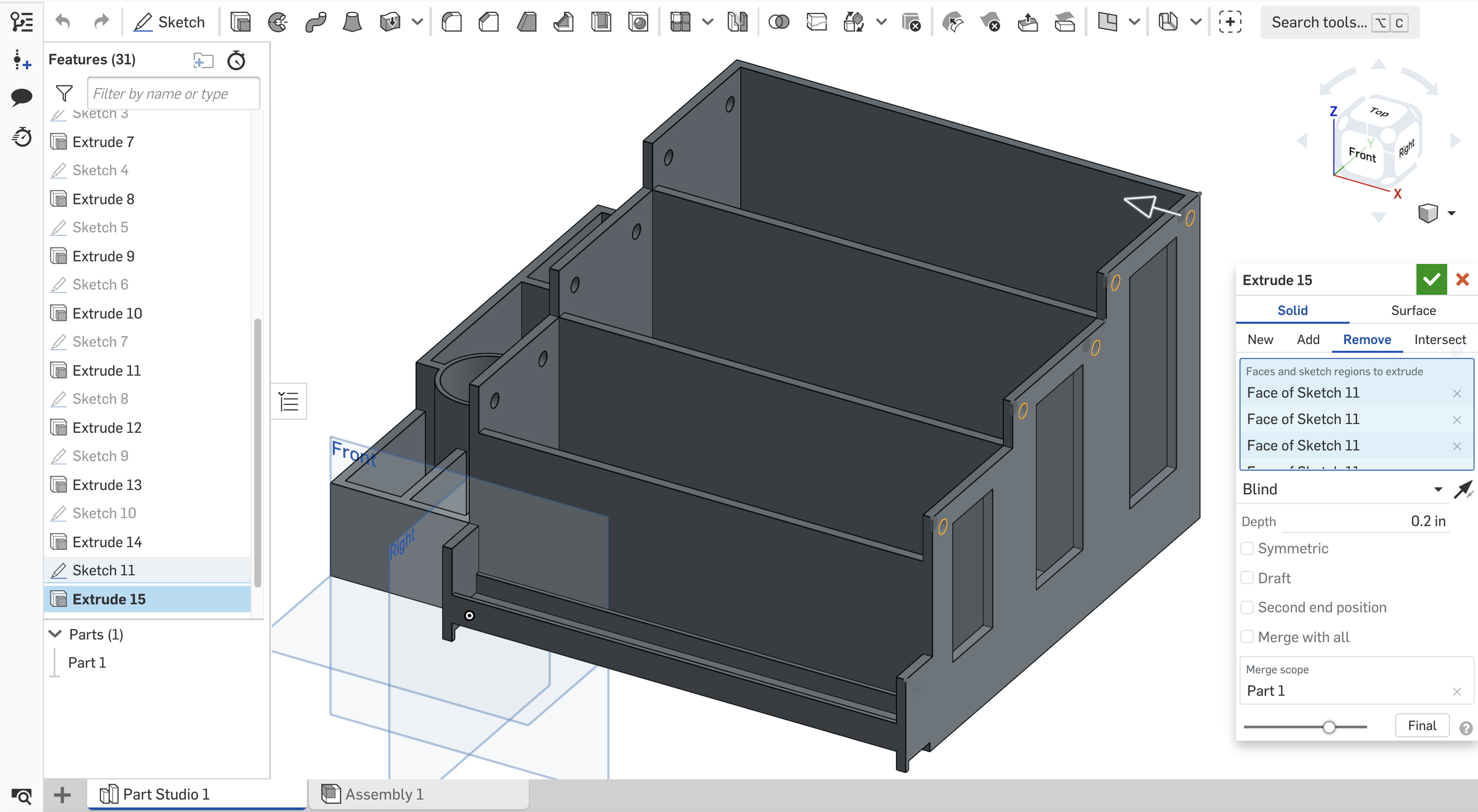 Desk Organizer Design Using Onshape : 28 Steps - Instructables