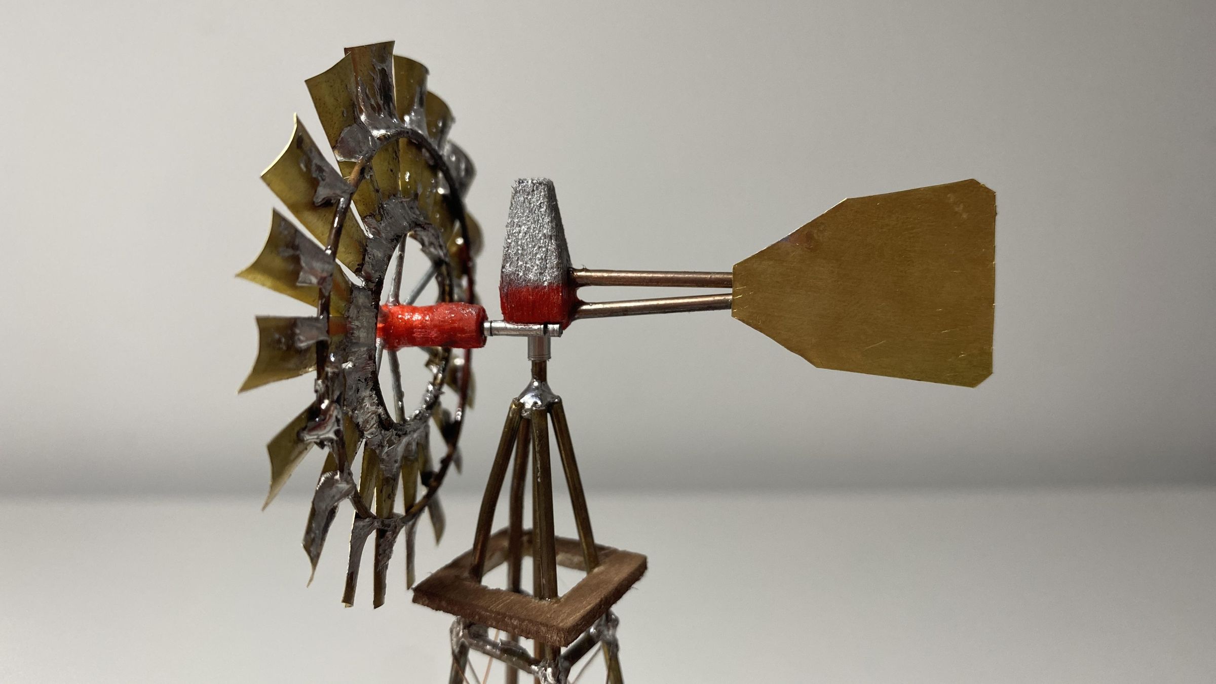 Mini Farm Windmill - Soldered Brass : 17 Steps (with Pictures) - Instructables