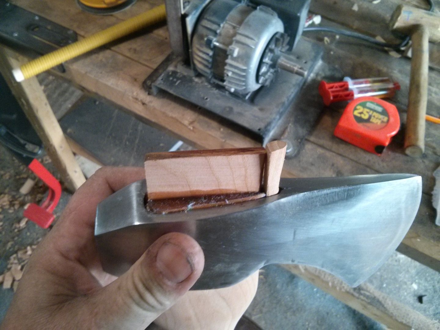 Artisan Axe Created From Discarded Vintage Axe Head : 11 Steps (with ...