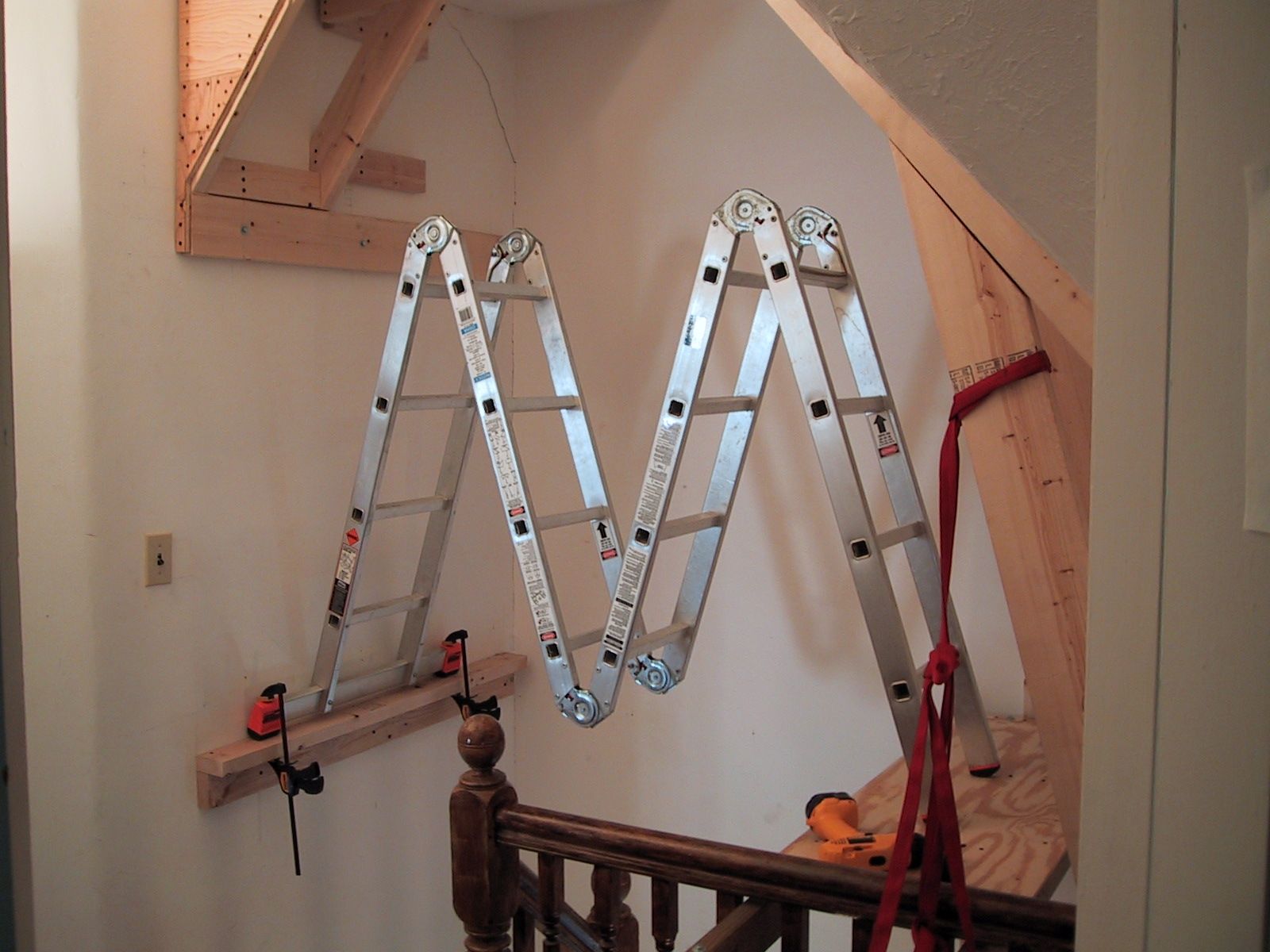Building a Climbing Wall at the Top of the Stairs (with Pictures ...