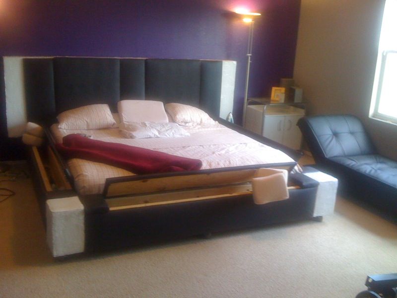 Platform Bed Built for a God - Instructables