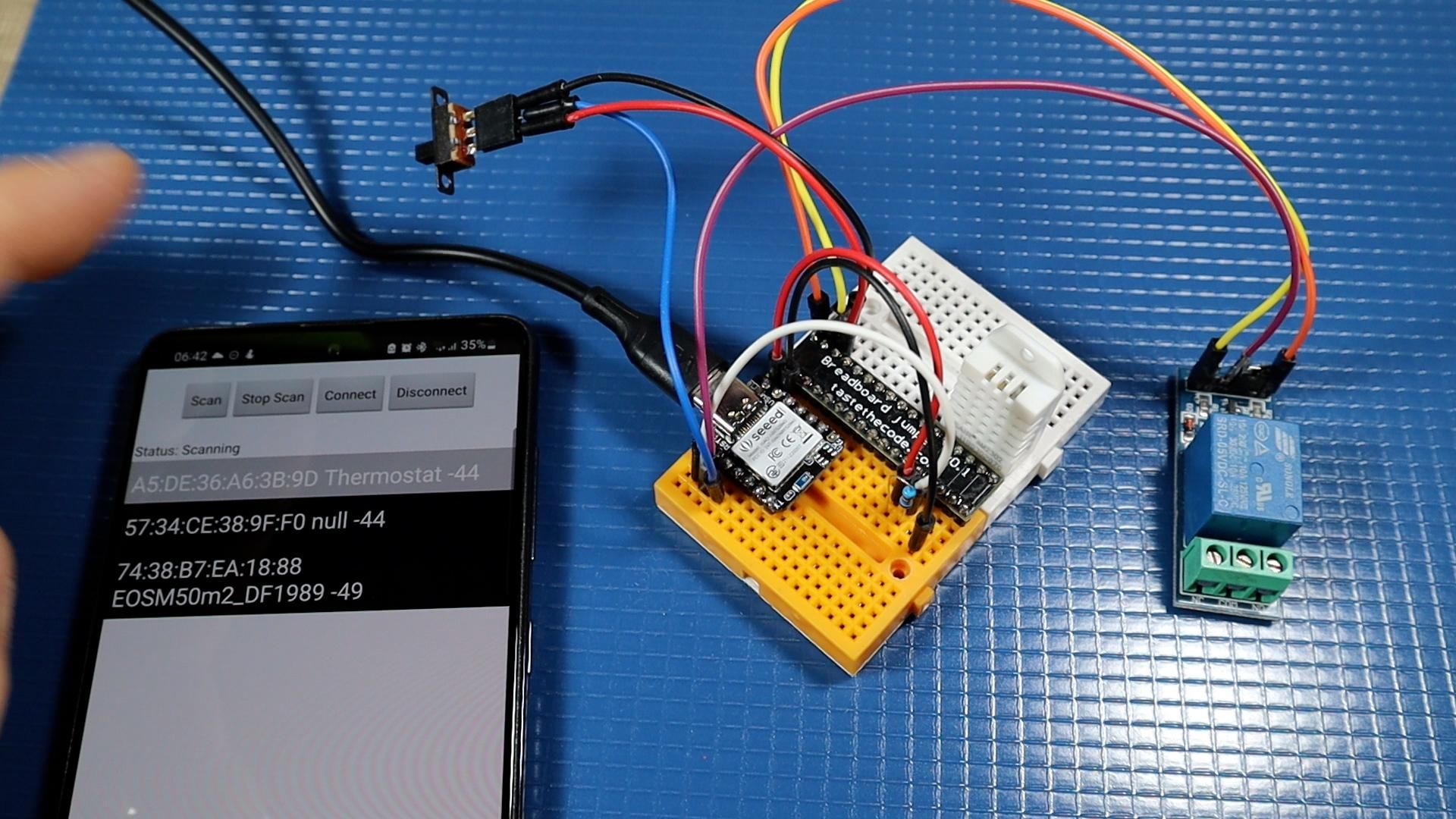 Arduino BLE Thermostat With Mobile App : 6 Steps (with Pictures ...