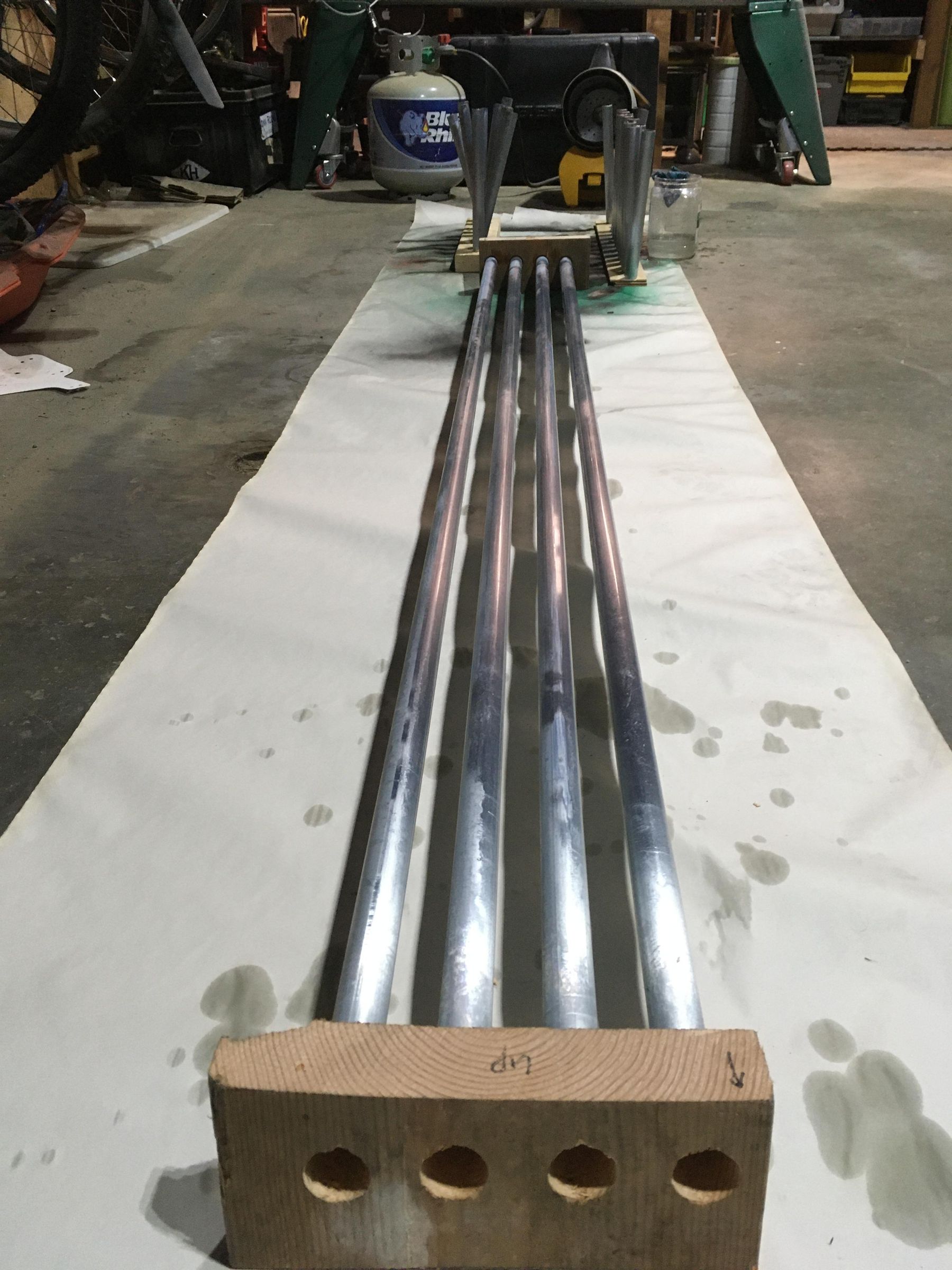 Reclaimed Wood and Structural Pipe Full Wall Bookshelves : 17 Steps ...