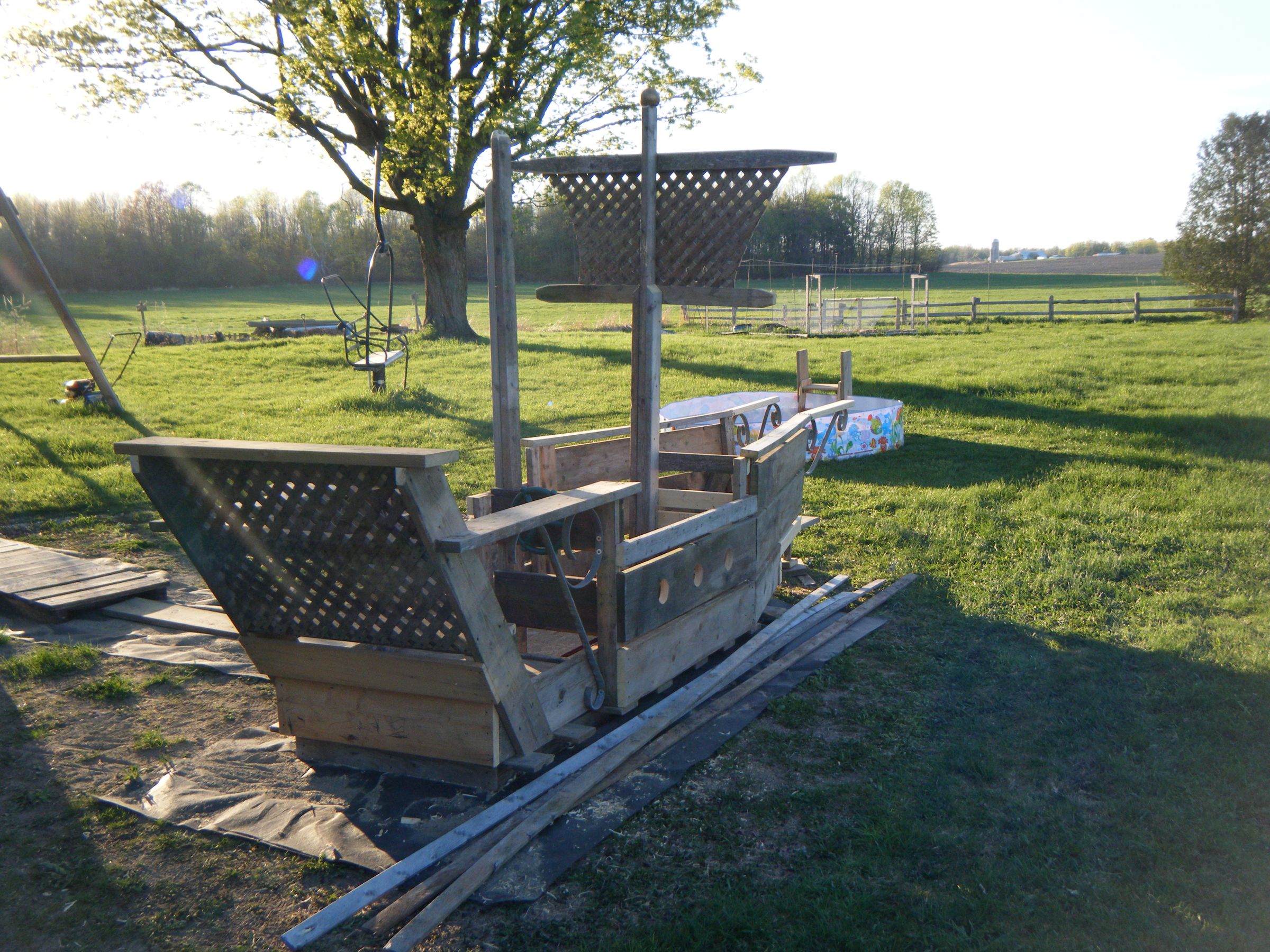 Pallet Pirate Ship : 25 Steps (with Pictures) - Instructables