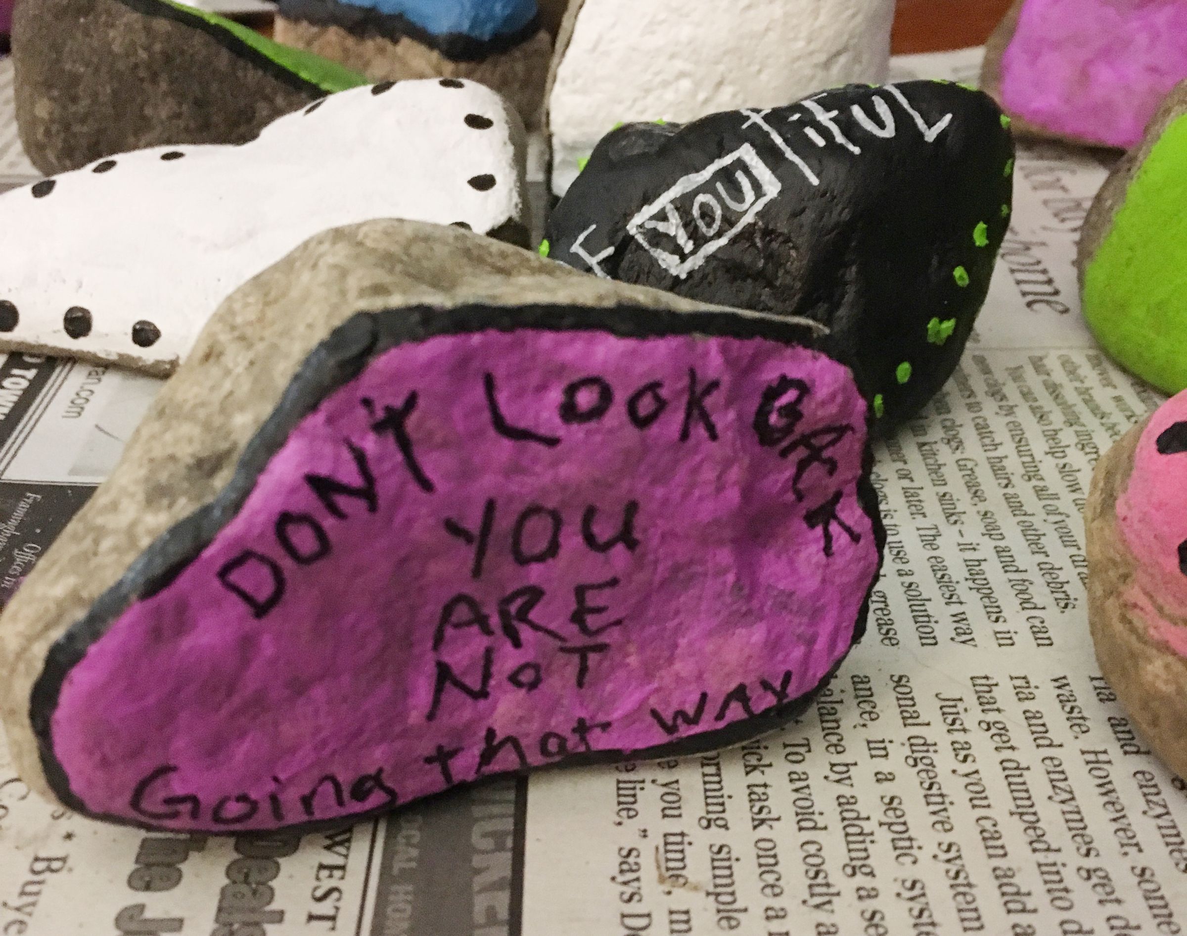 "Pick Me Up" Message Rocks : 6 Steps (with Pictures) - Instructables