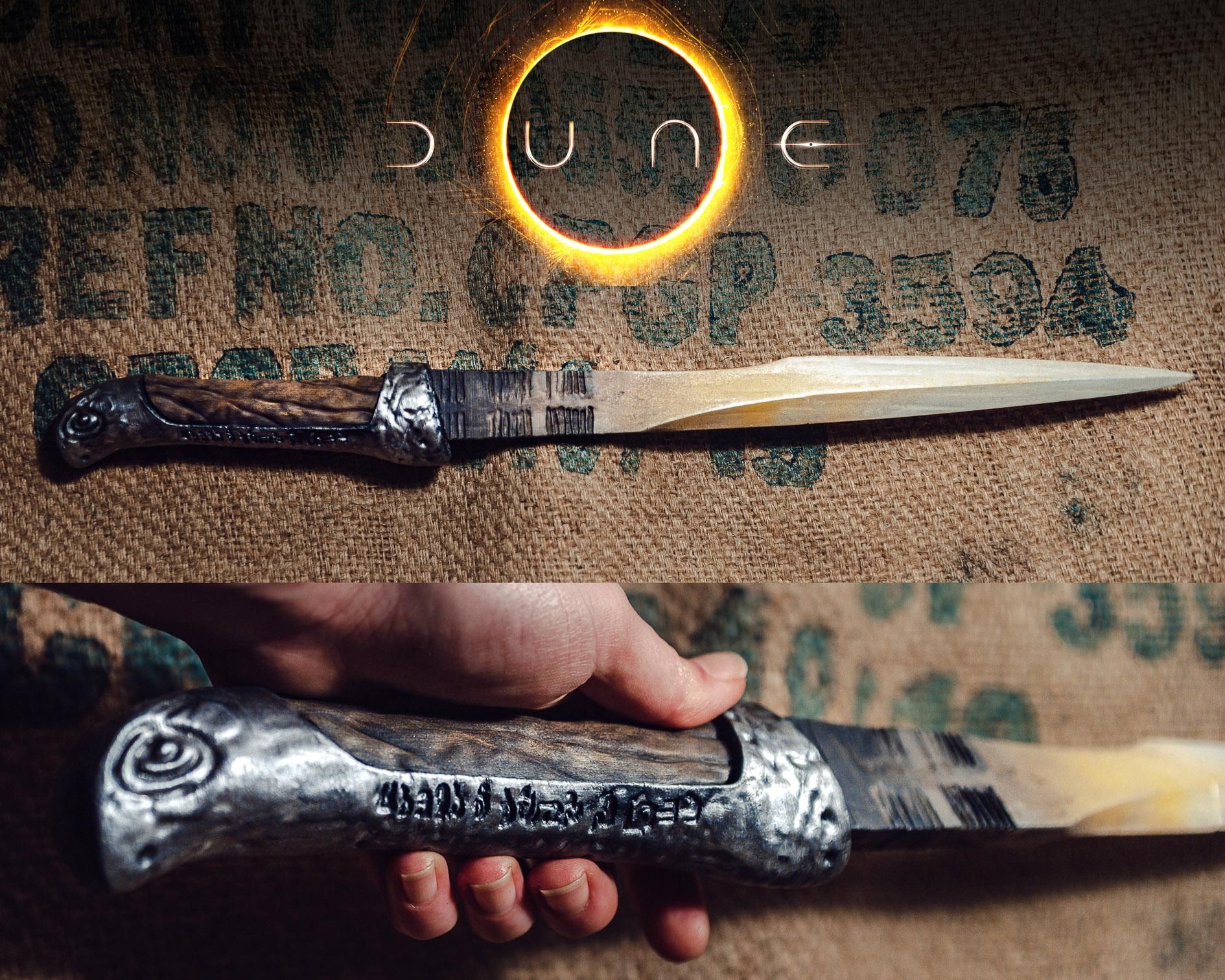 Crysknife (Liet Kynes) Prop From the DUNE (3D Printed) : 5 Steps (with ...