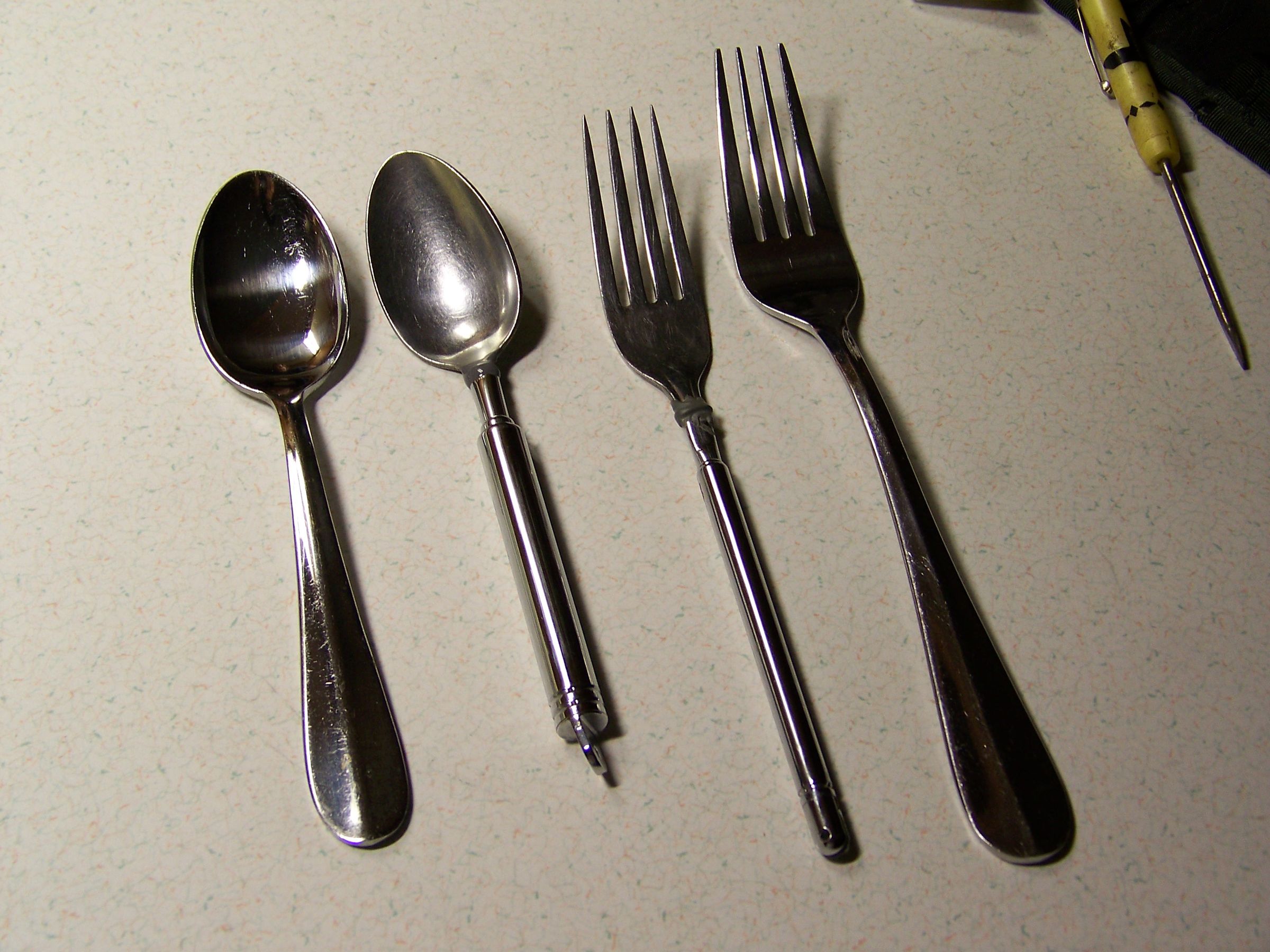 Pocket Sized Collapsible Eating Utensils. : 4 Steps (with Pictures ...