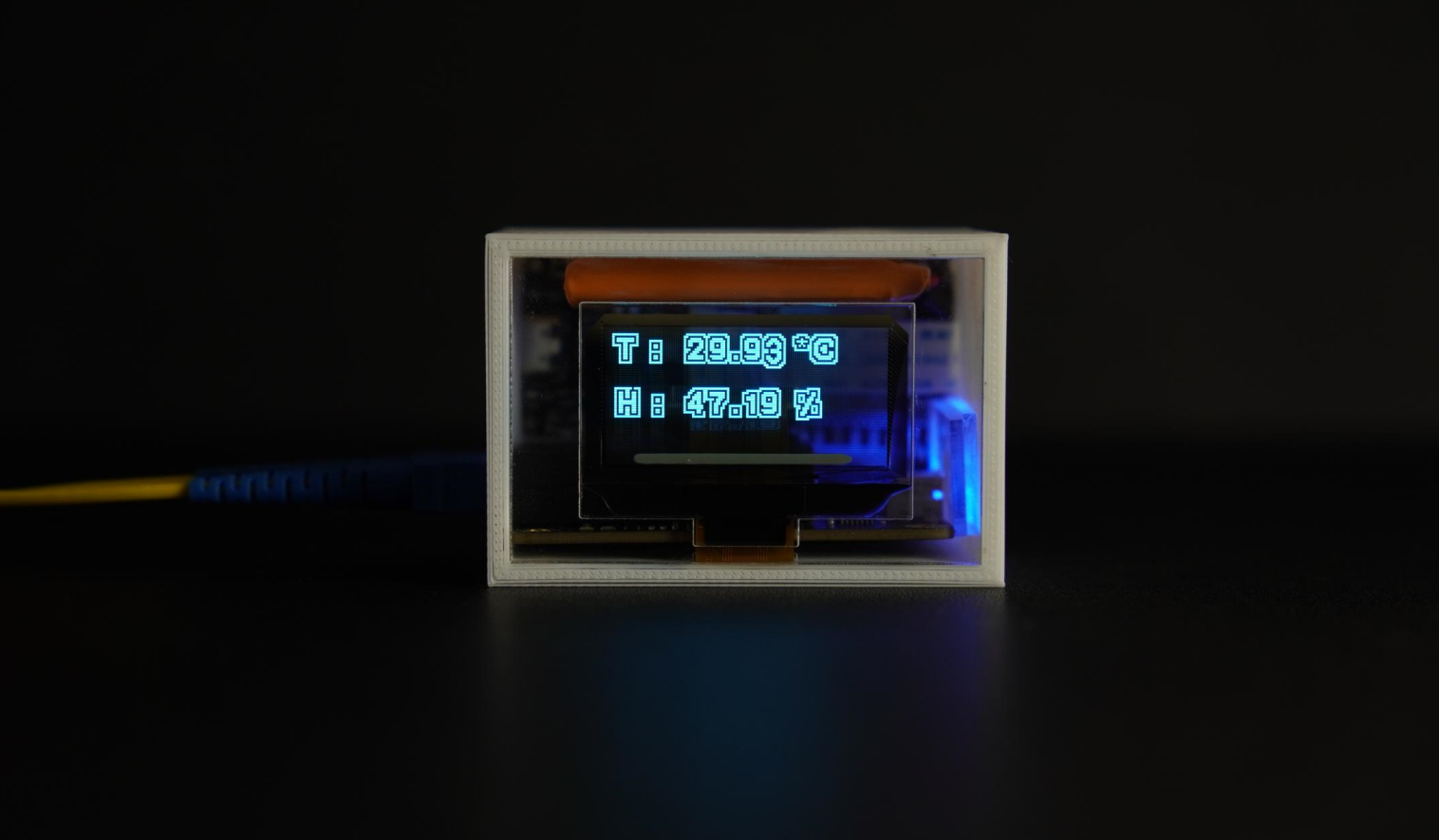 Make a Weather Station Using Environmental Sensor : 6 Steps (with ...