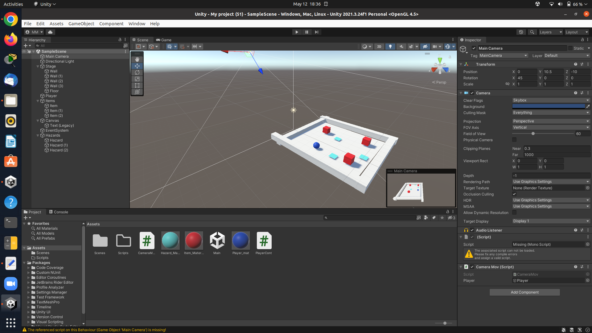How to Make a Simple Game in Unity 3D : 12 Steps - Instructables