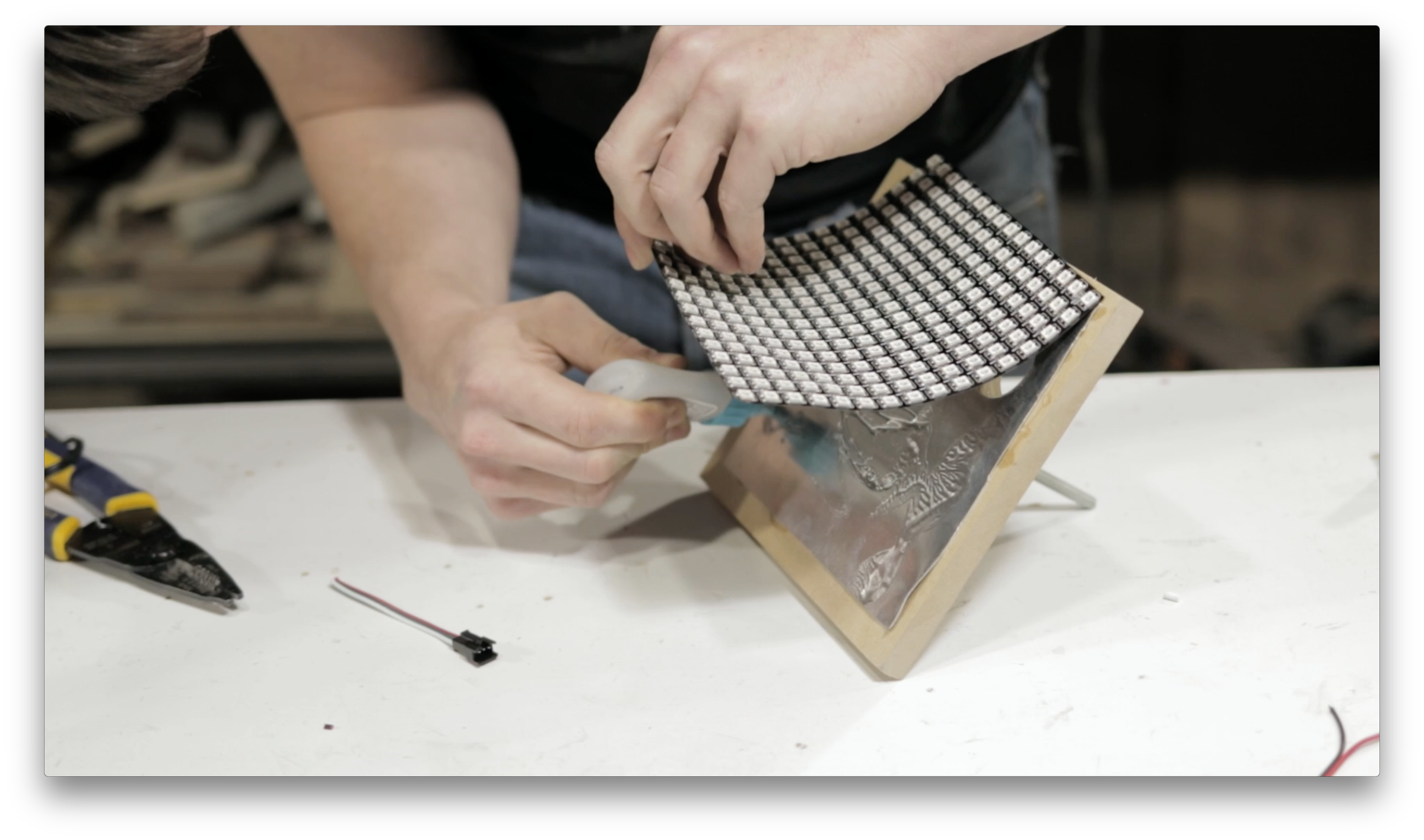 Bluetooth Speaker W/ Music-Reactive LED Matrix : 12 Steps (with ...
