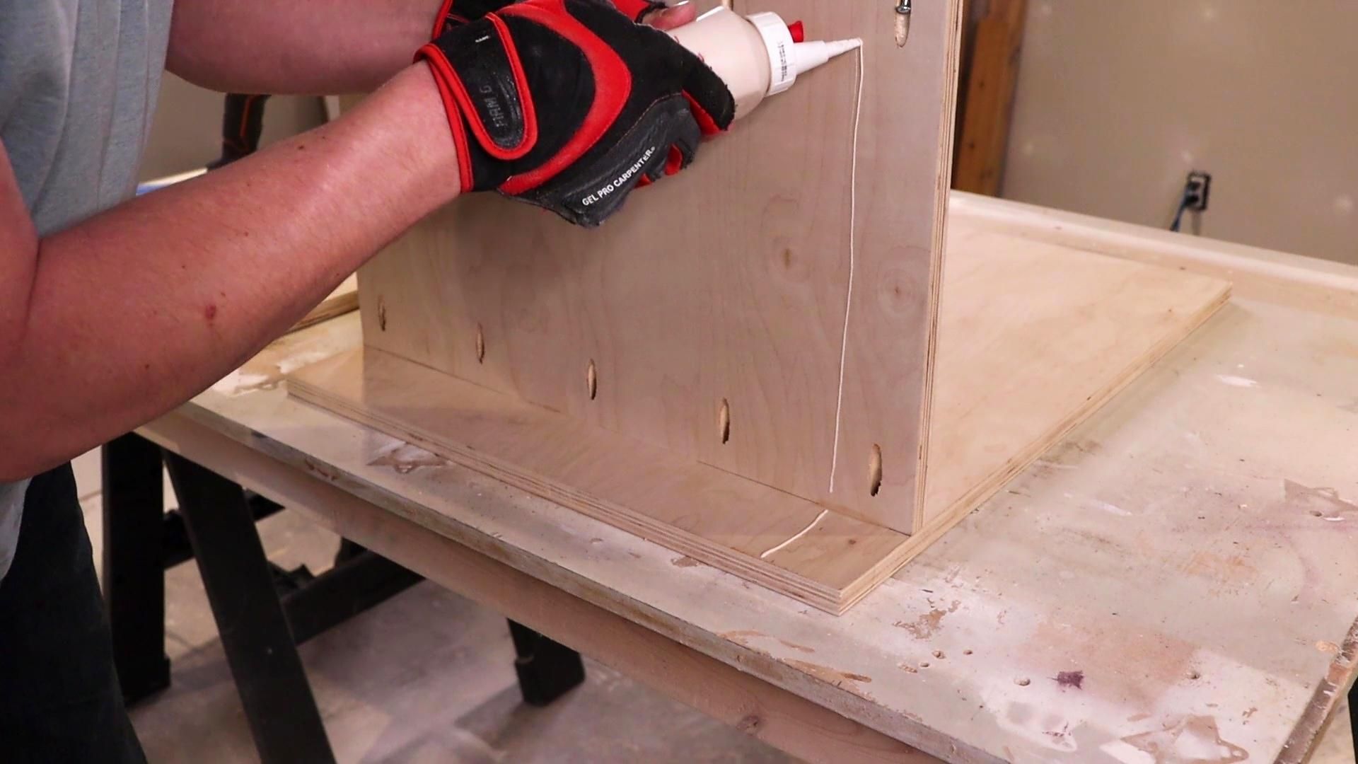 DIY Computer Desk | Cable Management, Storage, LED's : 13 Steps (with ...