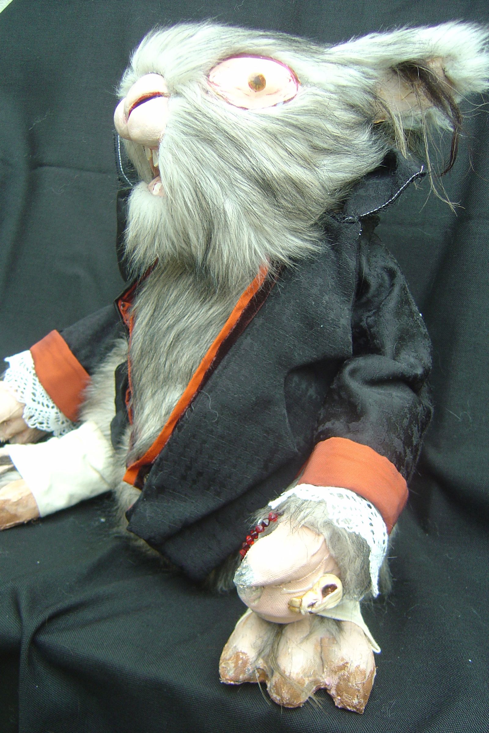 Evil White Rabbit Puppet/toy : 6 Steps (with Pictures) - Instructables