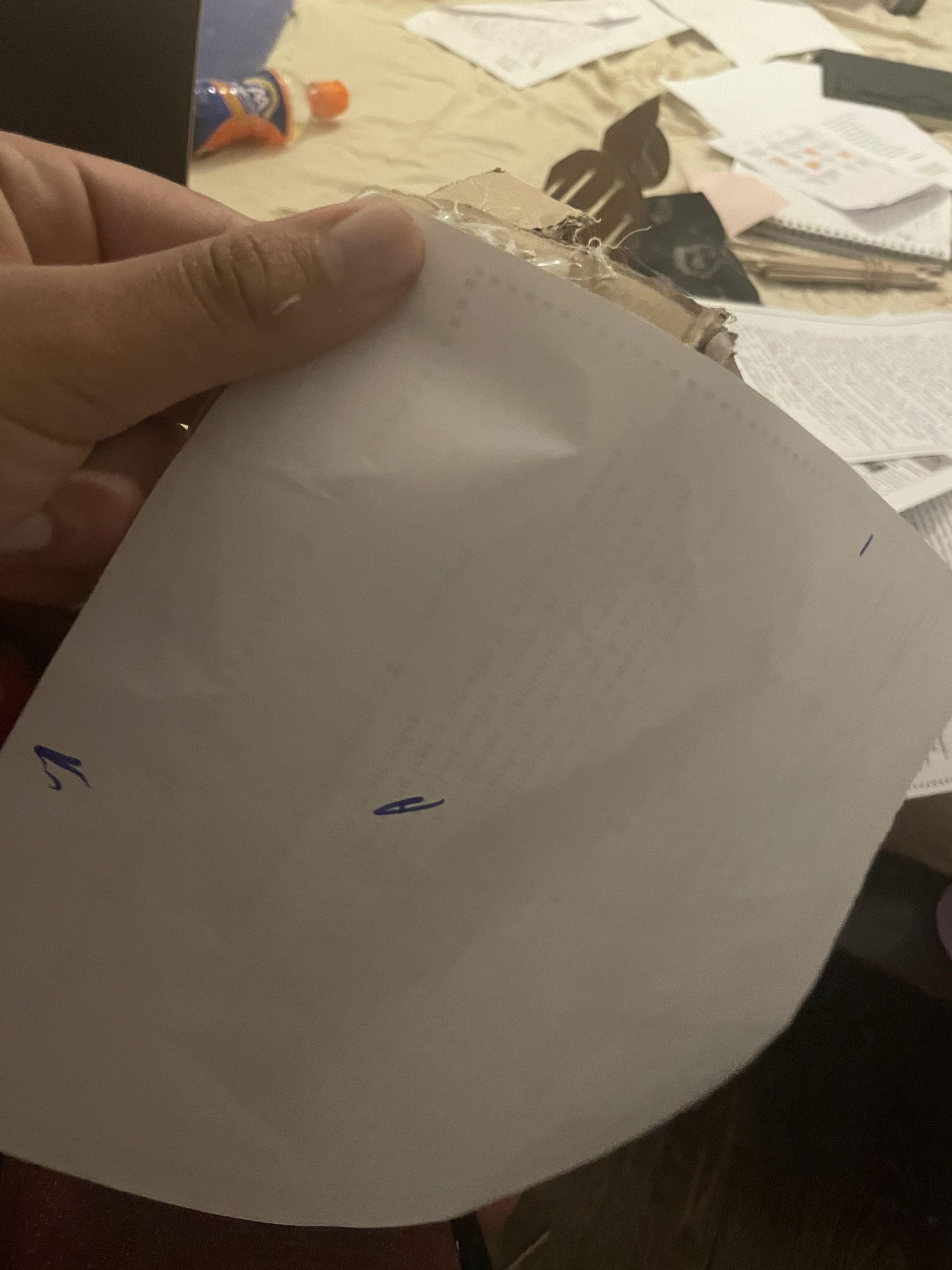 Words of Wisdom (Cardboard and Paper Head With Words on Top) : 7 Steps ...