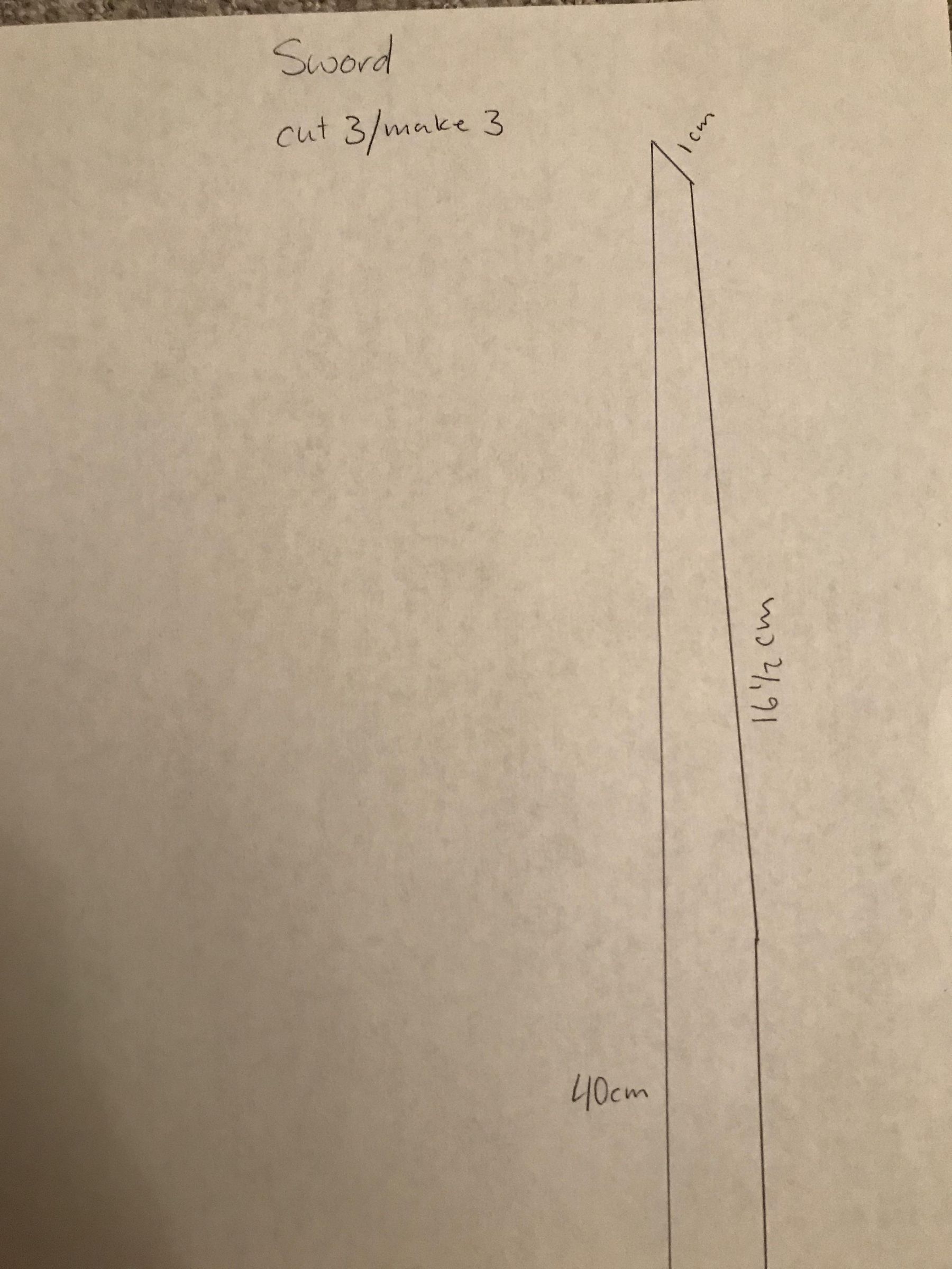 Easy Cardboard Darksaber From the Mandalorian : 8 Steps - Instructables
