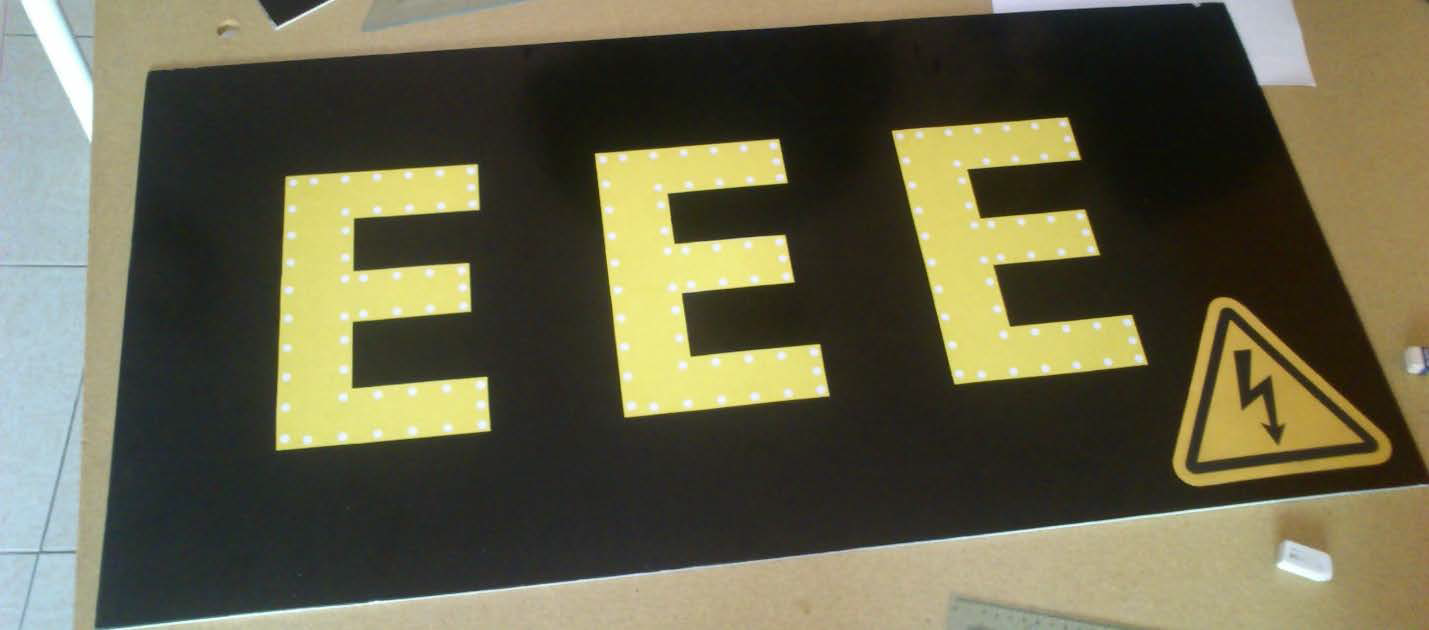 EEE Reborn – Flashing LED Sign - Instructables