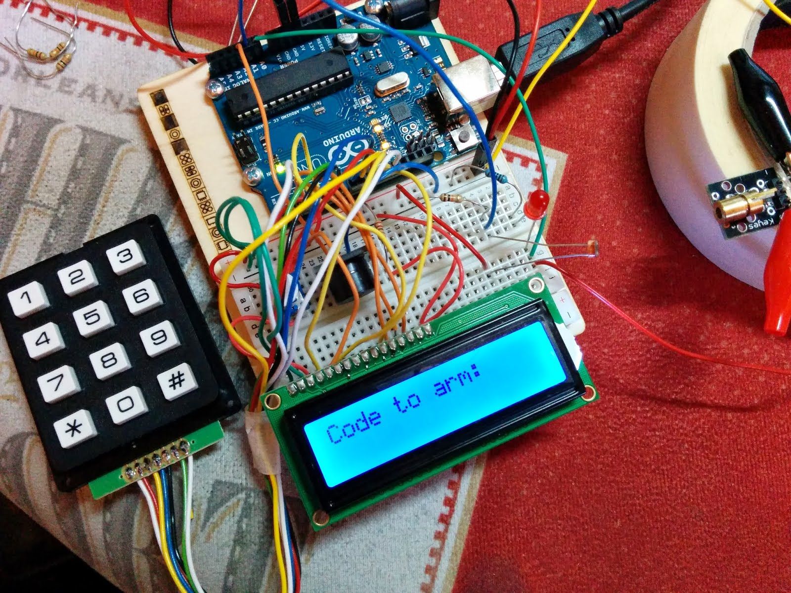 Arduino Laser Trip Wire : 4 Steps - Instructables