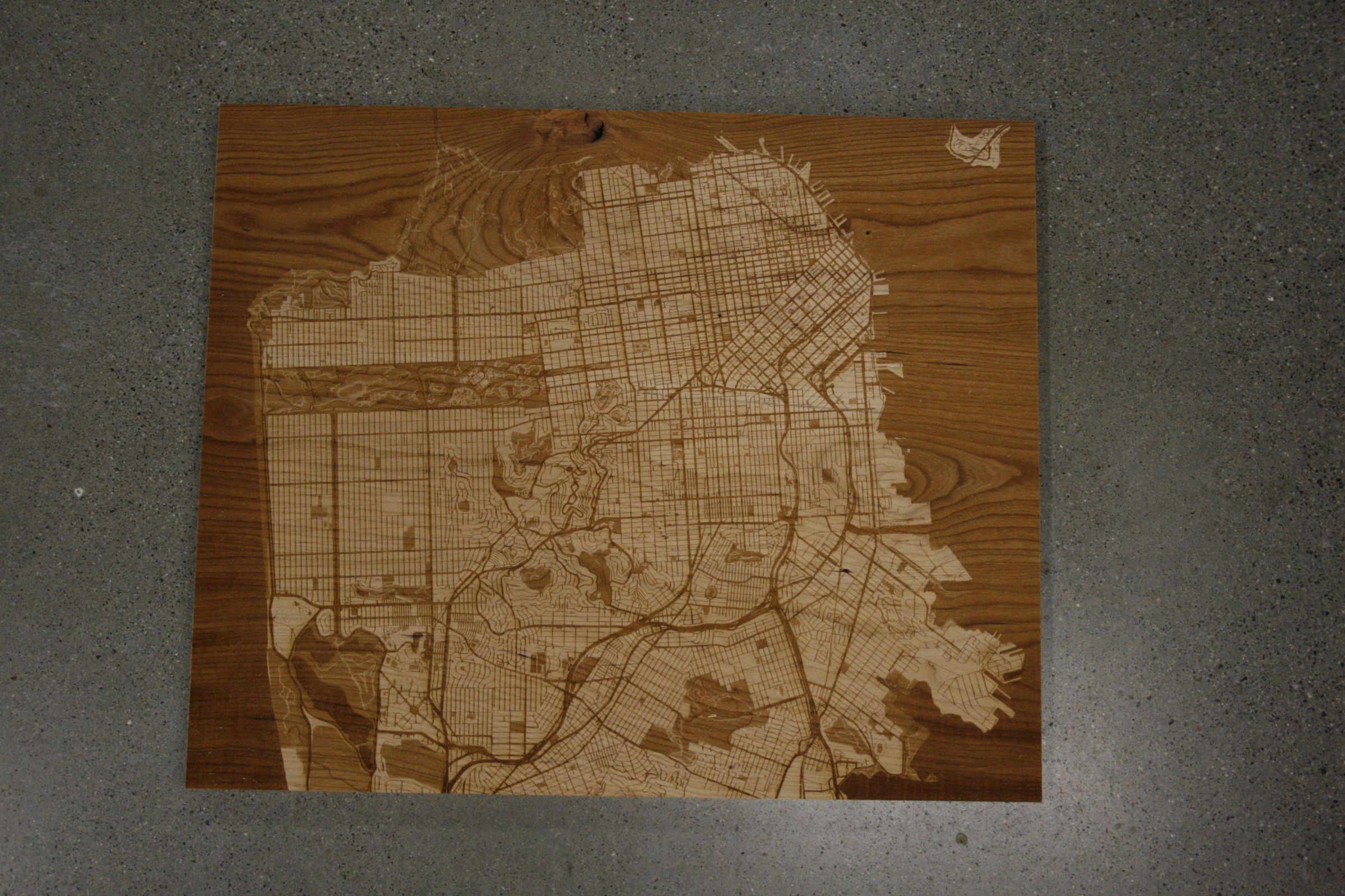 Water Works: 3D Prints of the San Francisco Water System With Map : 30 ...