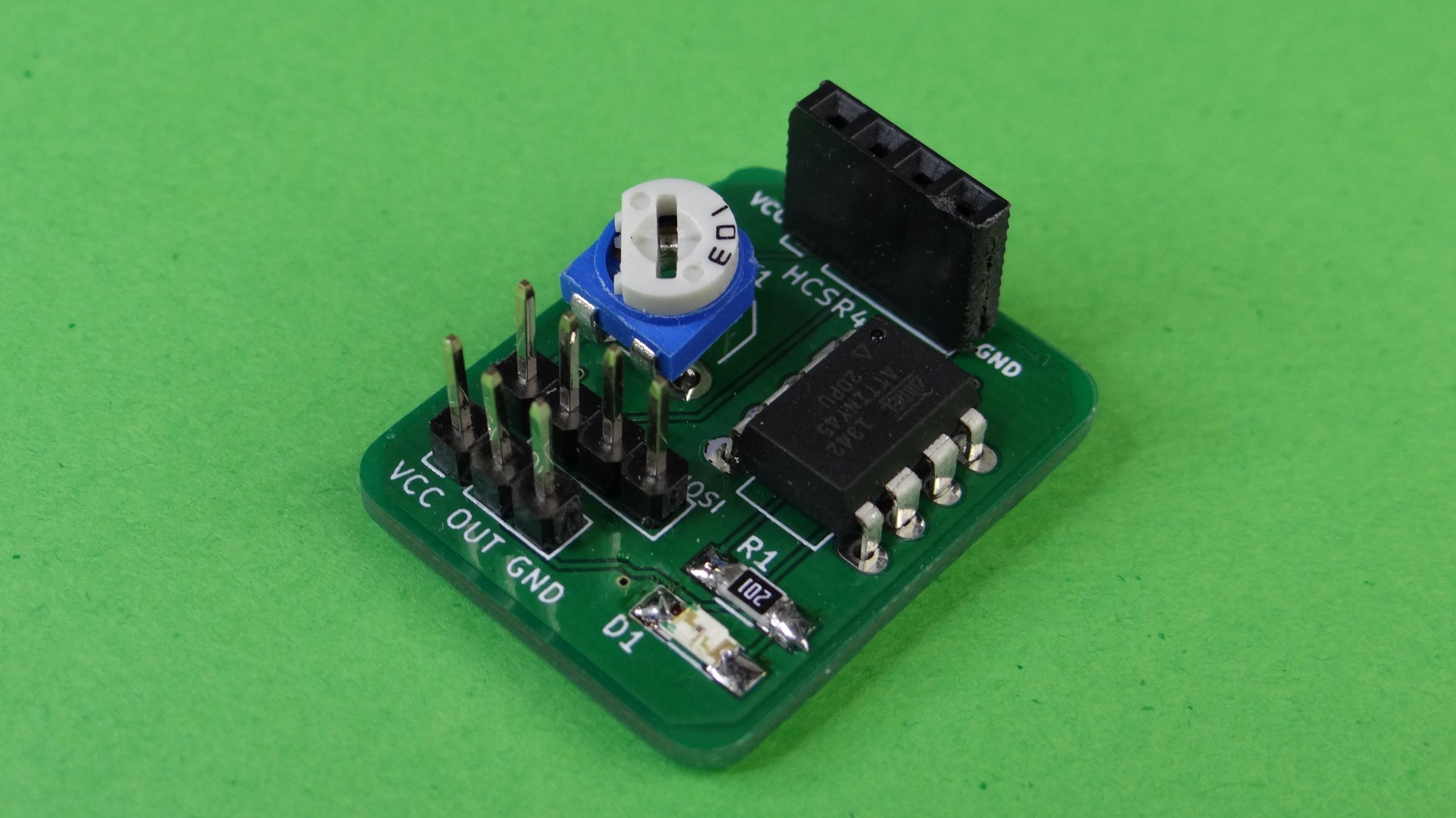 HC-SR04 Reader Module to Relieve Arduino : 6 Steps (with Pictures ...