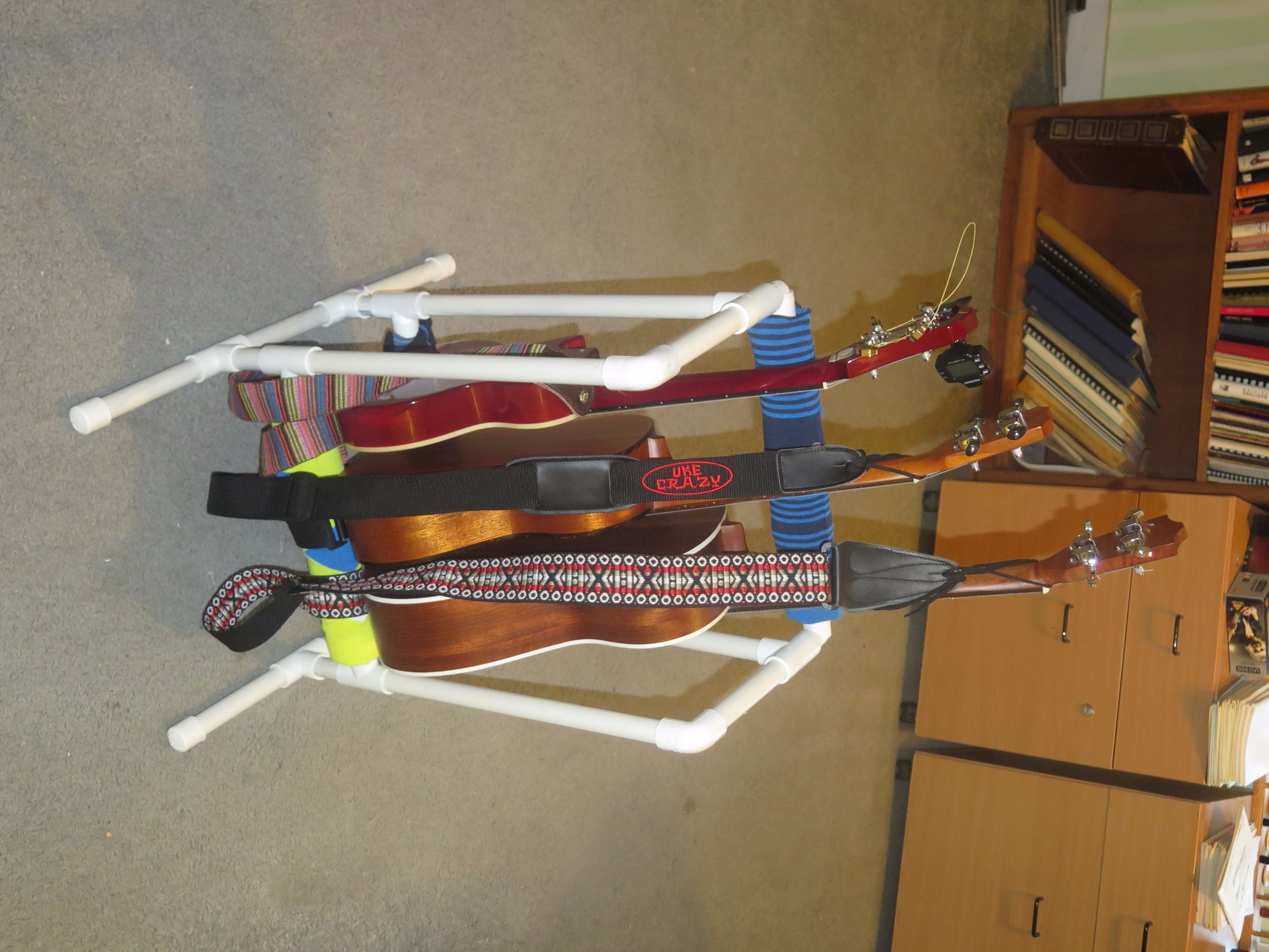 PVC Multi Ukulele Stand : 6 Steps (with Pictures) - Instructables