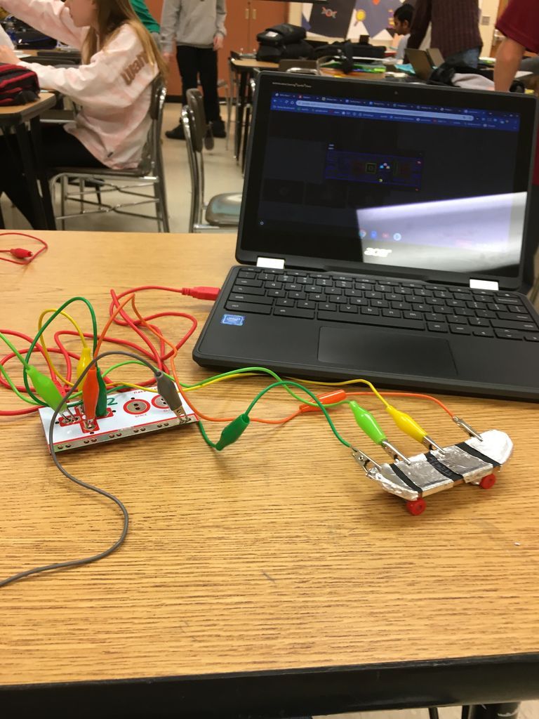 Easy Way to Use Makey Makey With a Tech Deck | Trybotics