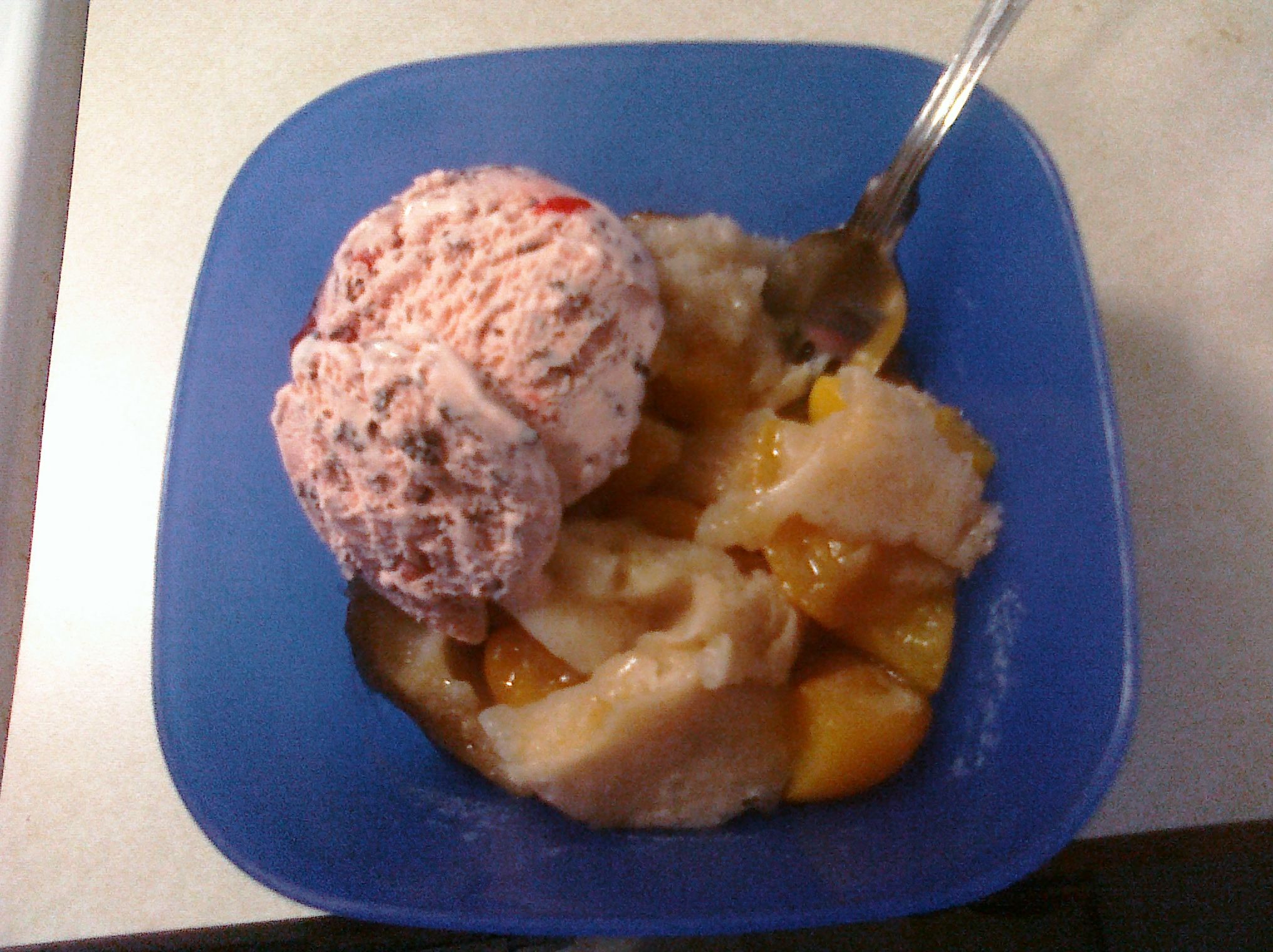 Peach Cobbler : 5 Steps (with Pictures) - Instructables