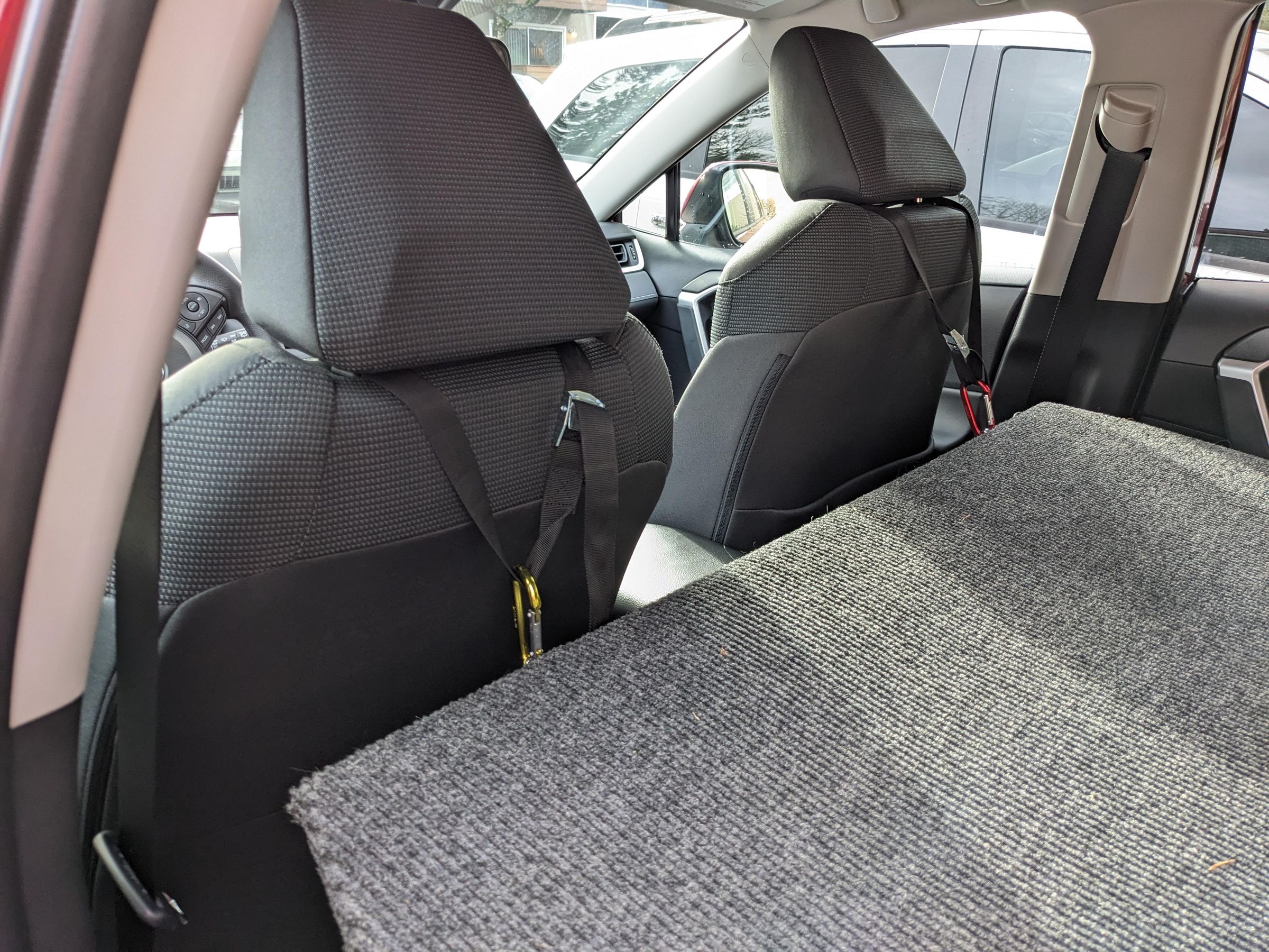 RAV4 Car Camping Platform With Folding Legs : 5 Steps (with Pictures ...