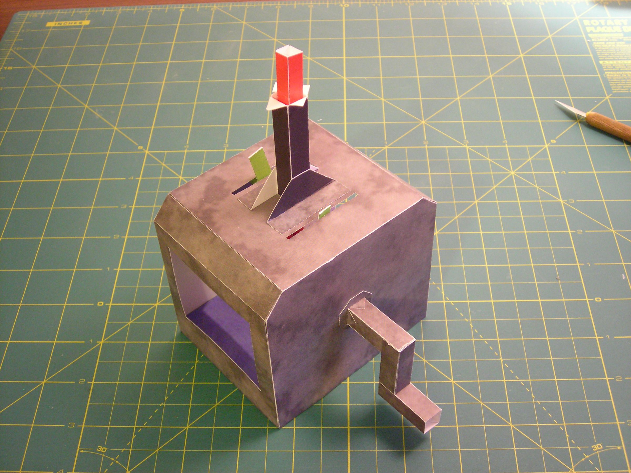 Walking Papercraft Mech Warrior : 20 Steps (with Pictures) - Instructables