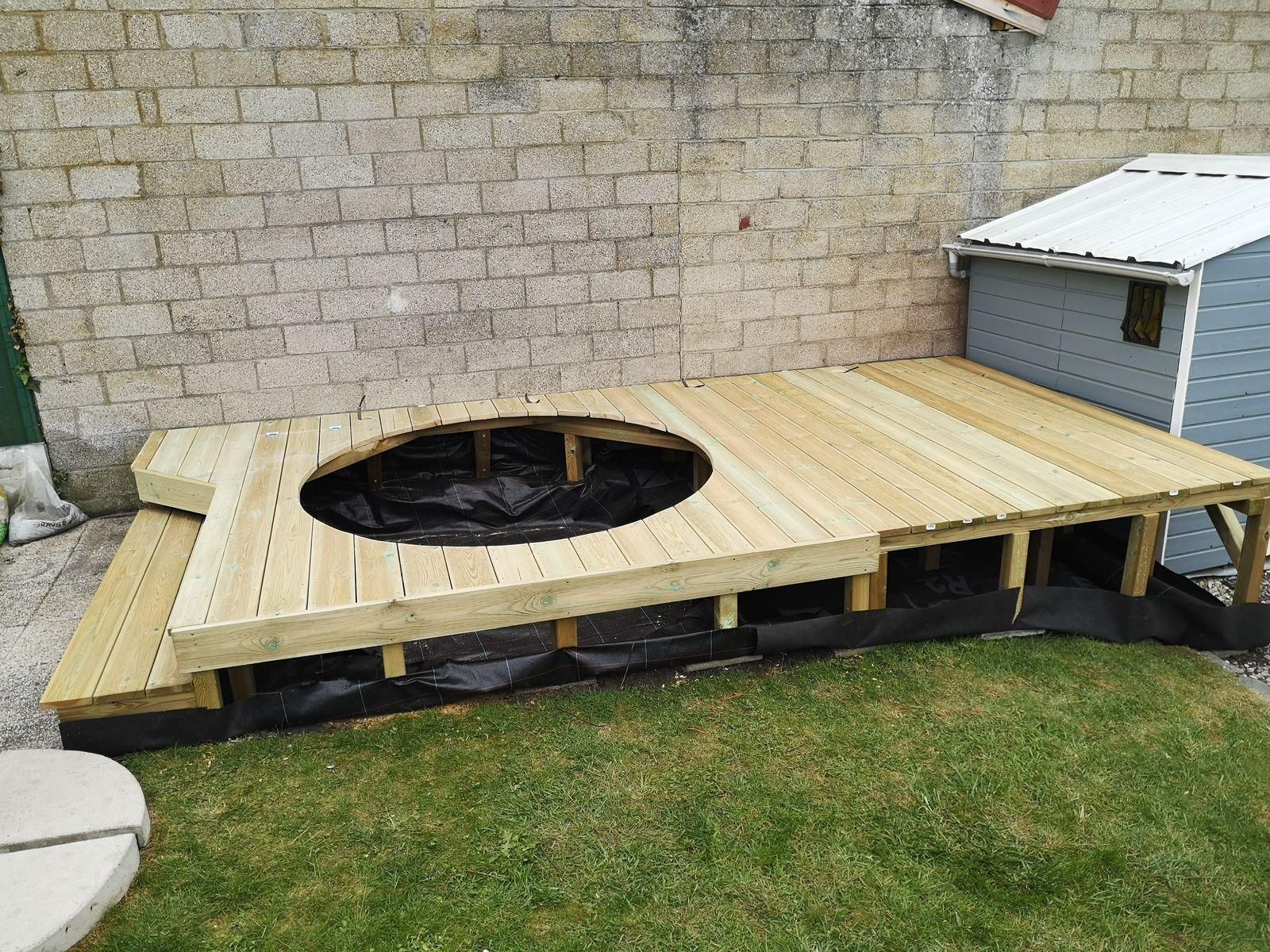 Make a Floating Deck for an Inflatable SPA, With a Motorized Cover ...