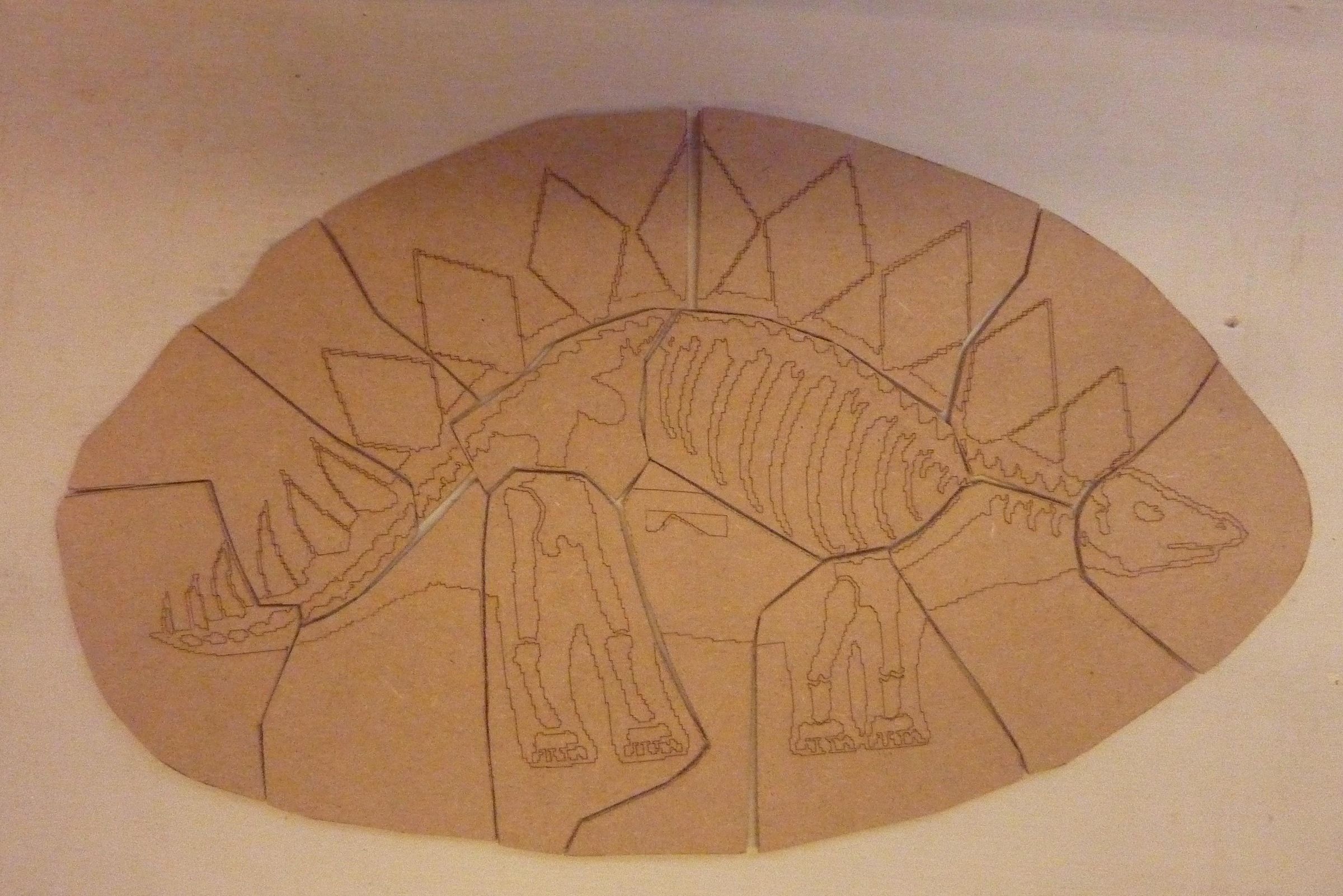 Stegosaurus Puzzle : 7 Steps (with Pictures) - Instructables