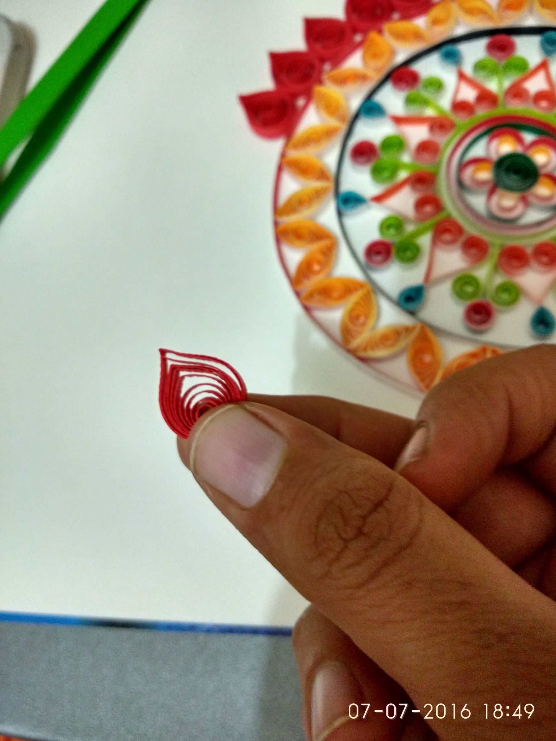 Quilled Mandala : 5 Steps - Instructables