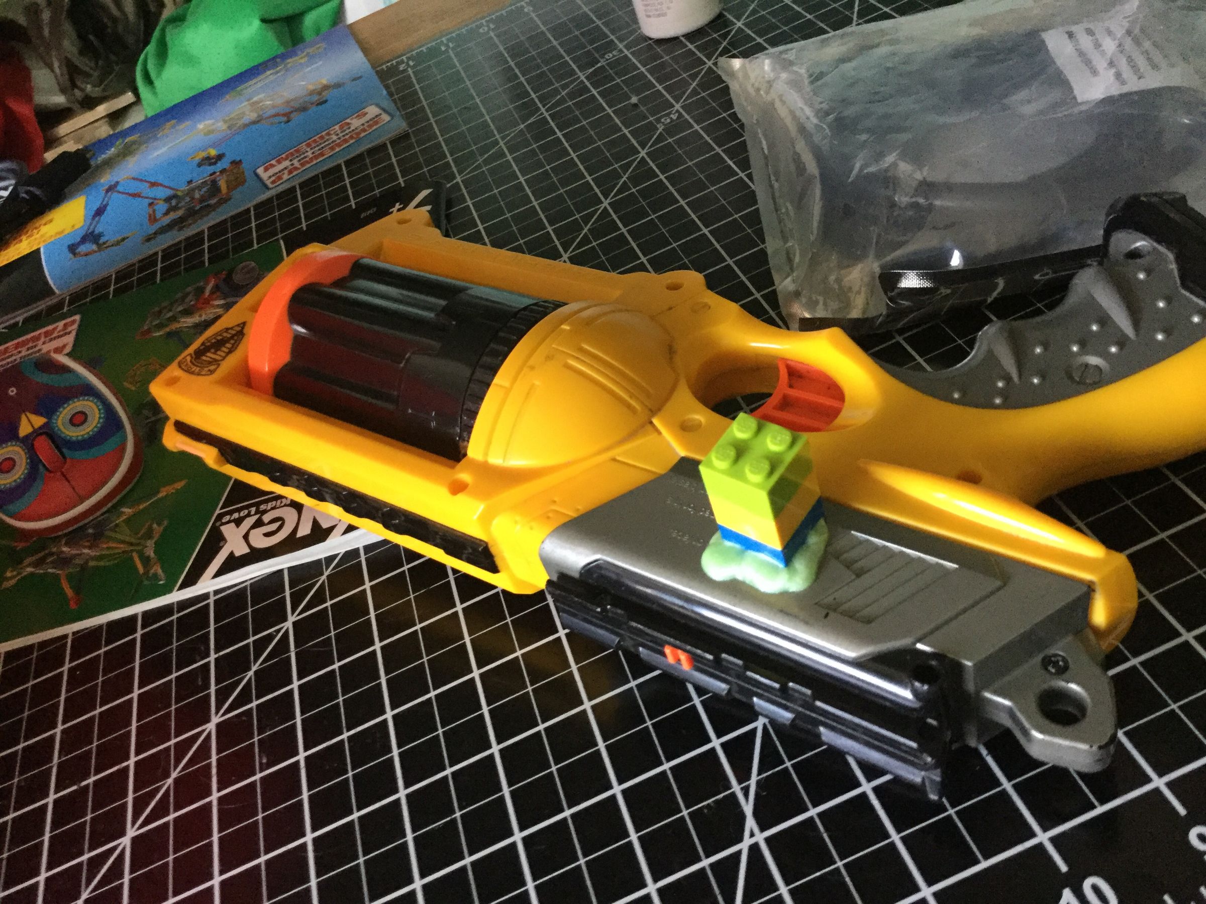 Nerf Maverick Bolt Action Mod : 3 Steps - Instructables