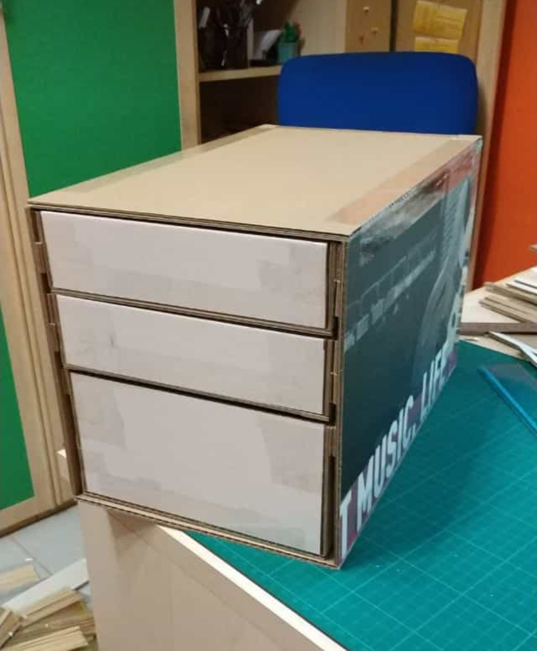 Cardboard, Paper and Tape Drawers : 5 Steps (with Pictures) - Instructables