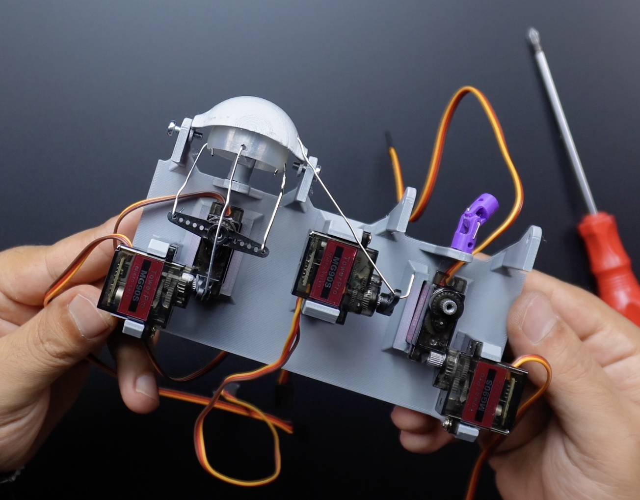 Face With Animatronic Eyes, Motion Detection and Voice : 6 Steps (with ...