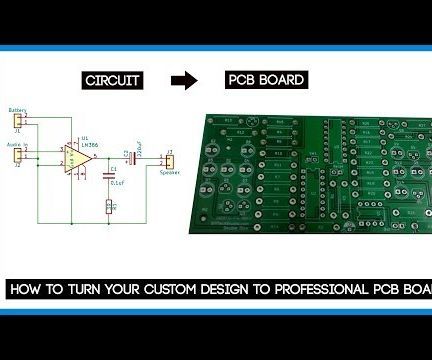 How to Turn Your Design to Professional PCB Board | My Approach : 9 ...