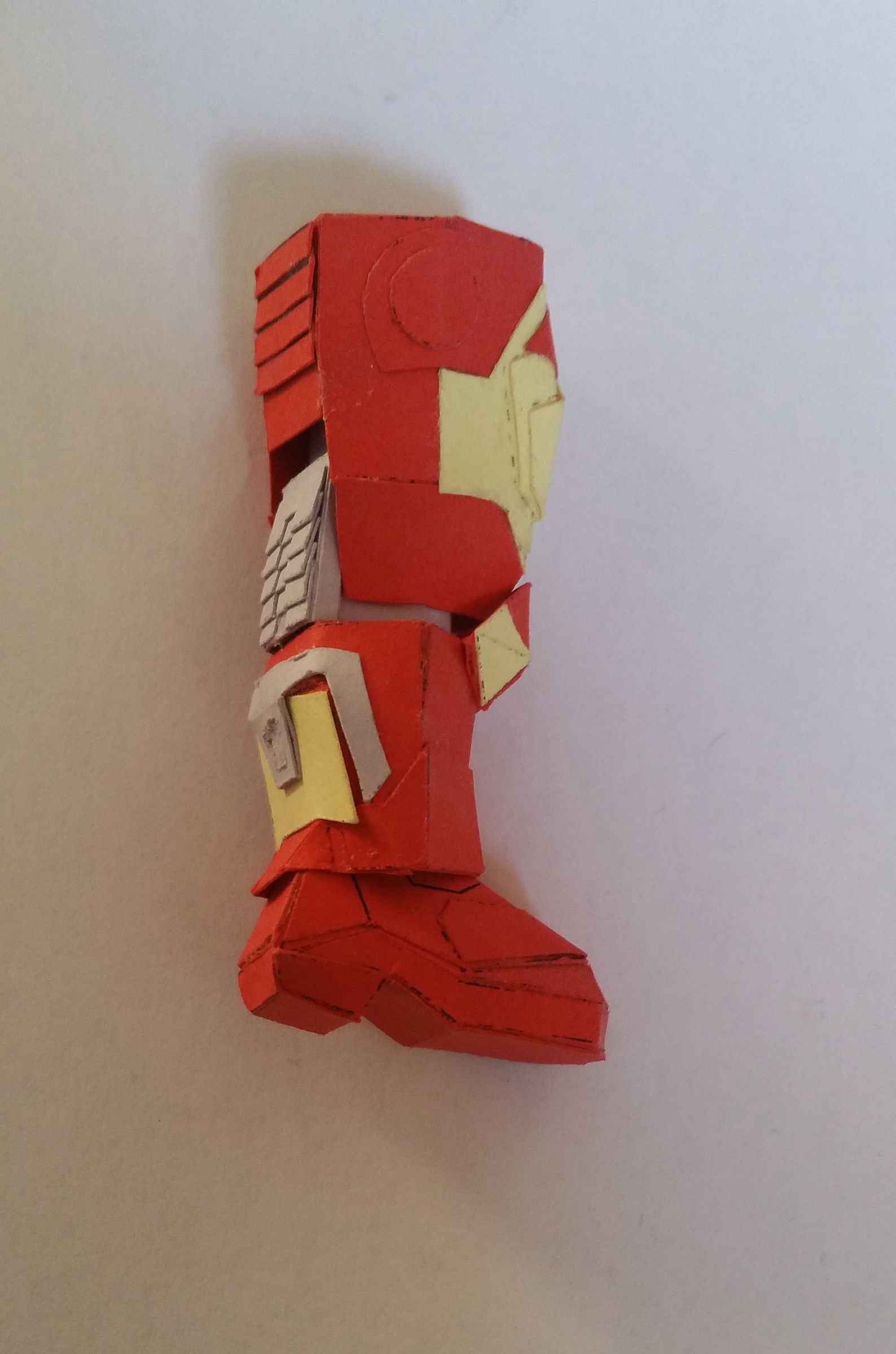 Big Head Iron Man Paper Figure : 6 Steps - Instructables