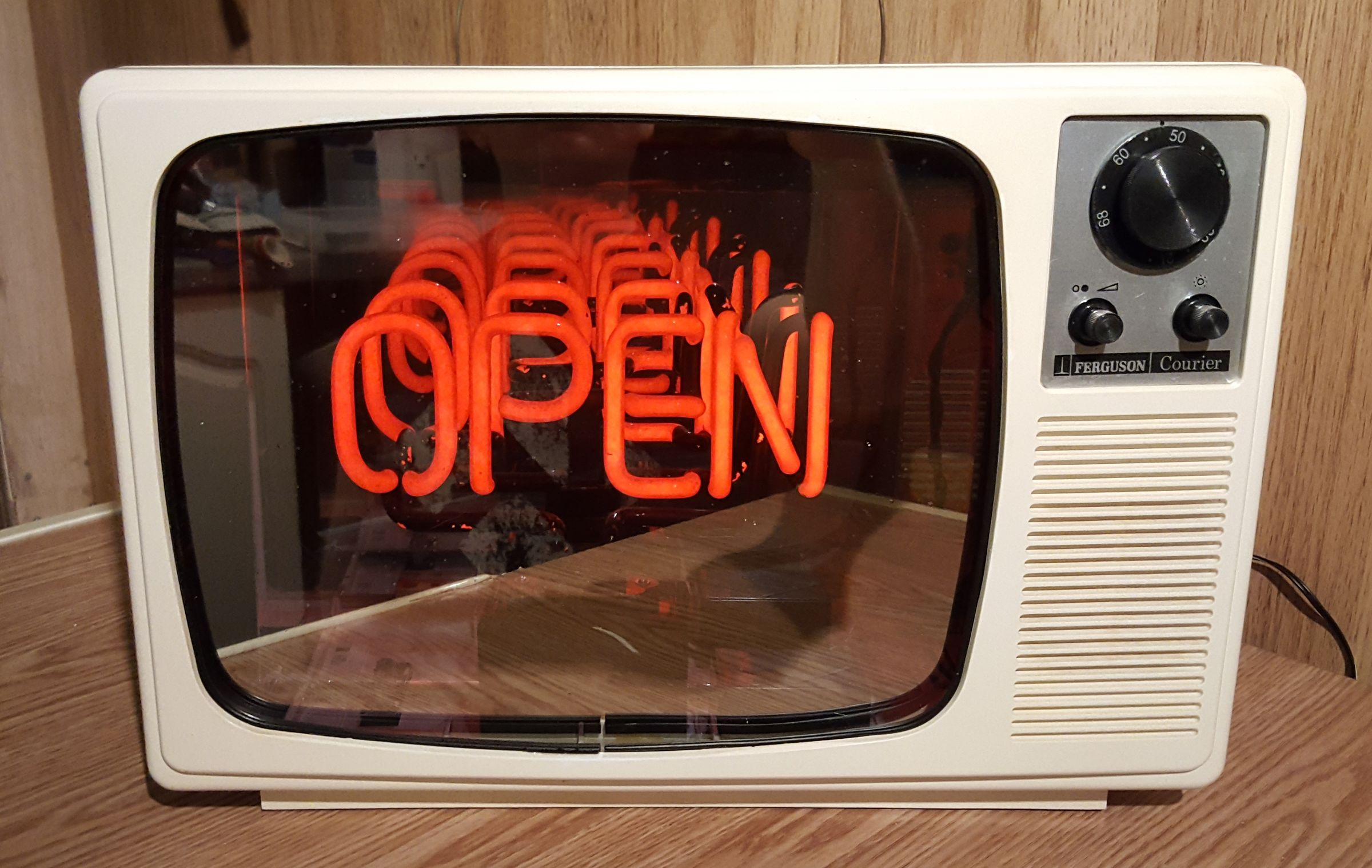 1970s Neon Infinity Television : 7 Steps (with Pictures) - Instructables