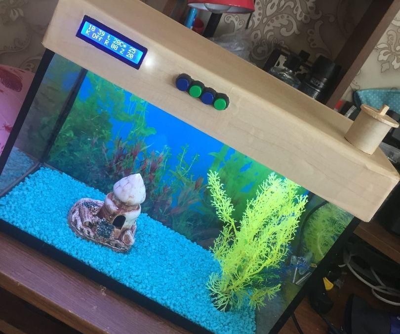 Aquarium Design With Automated Control of Basic Parameters : 4 Steps ...