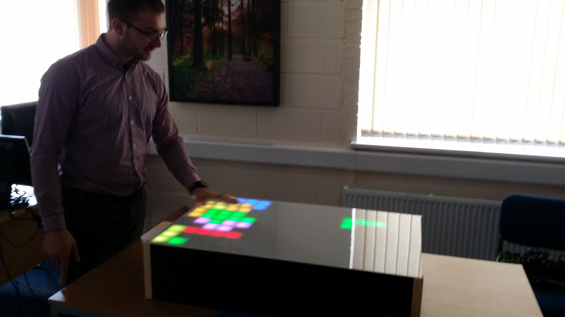 RGB LED Pixel Touch Reactive Gaming Table : 19 Steps (with Pictures ...
