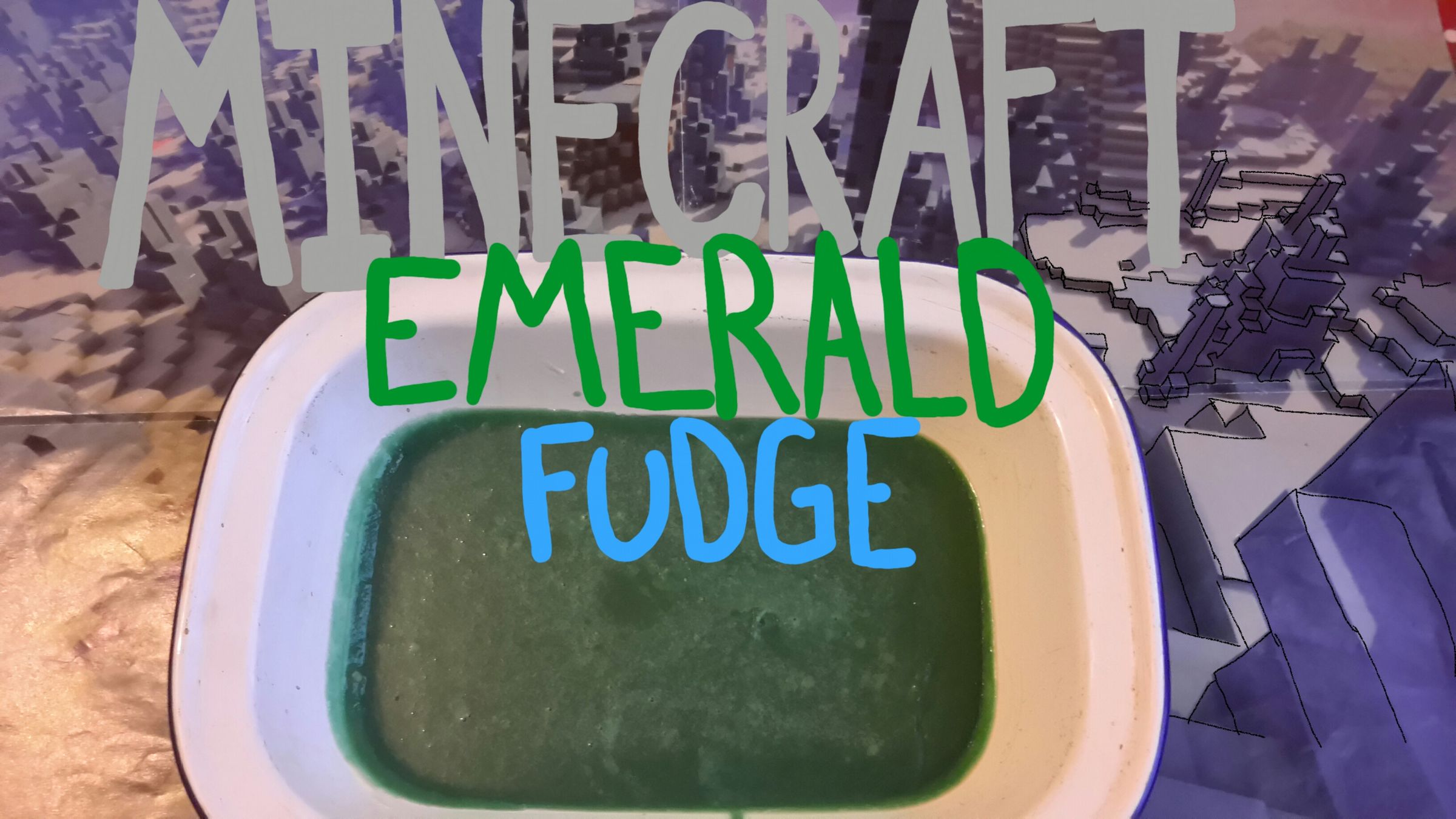 Minecraft Emerald Fudge Blocks! : 6 Steps - Instructables
