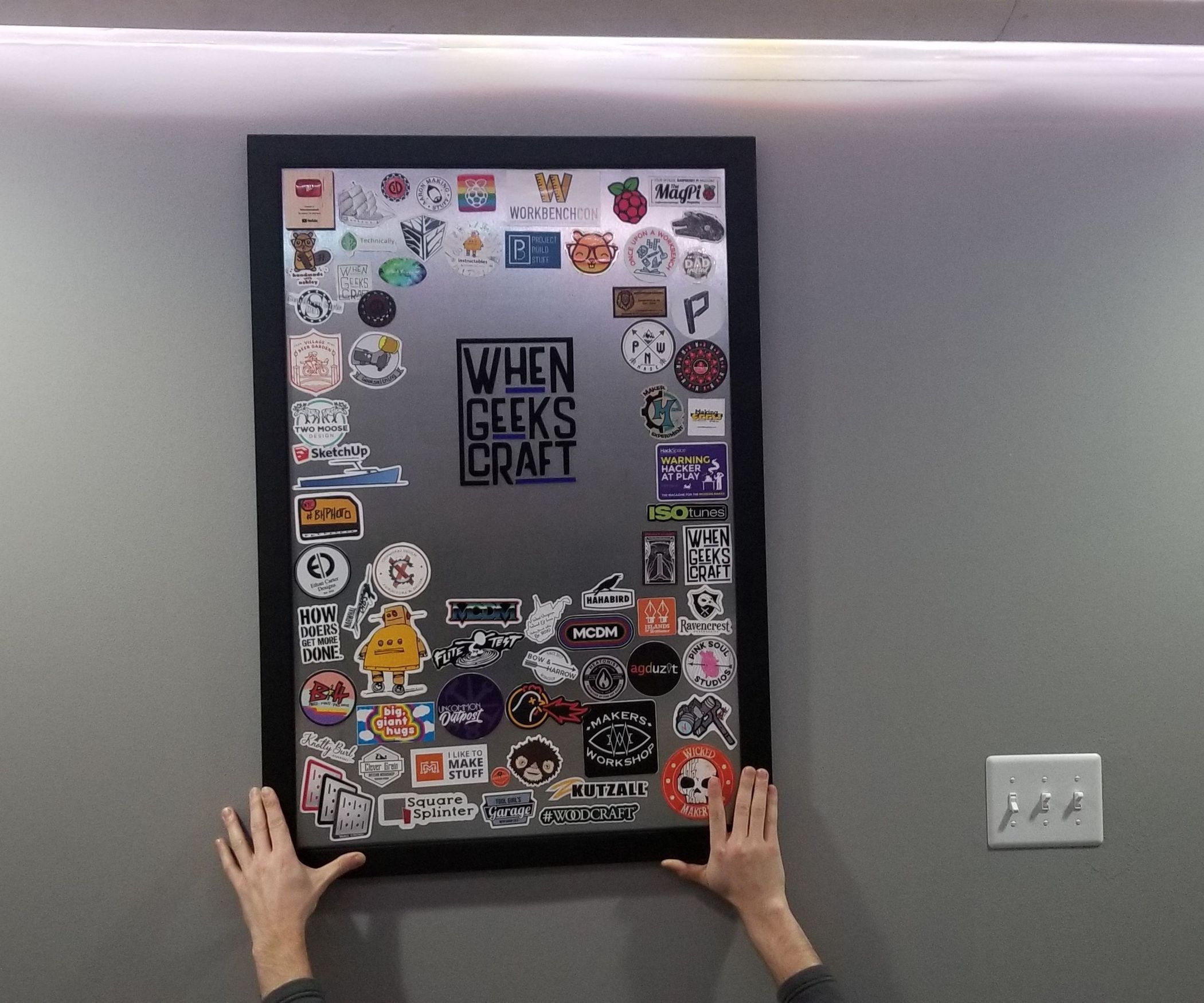 Simple Magnet Sticker Board : 3 Steps (with Pictures) - Instructables