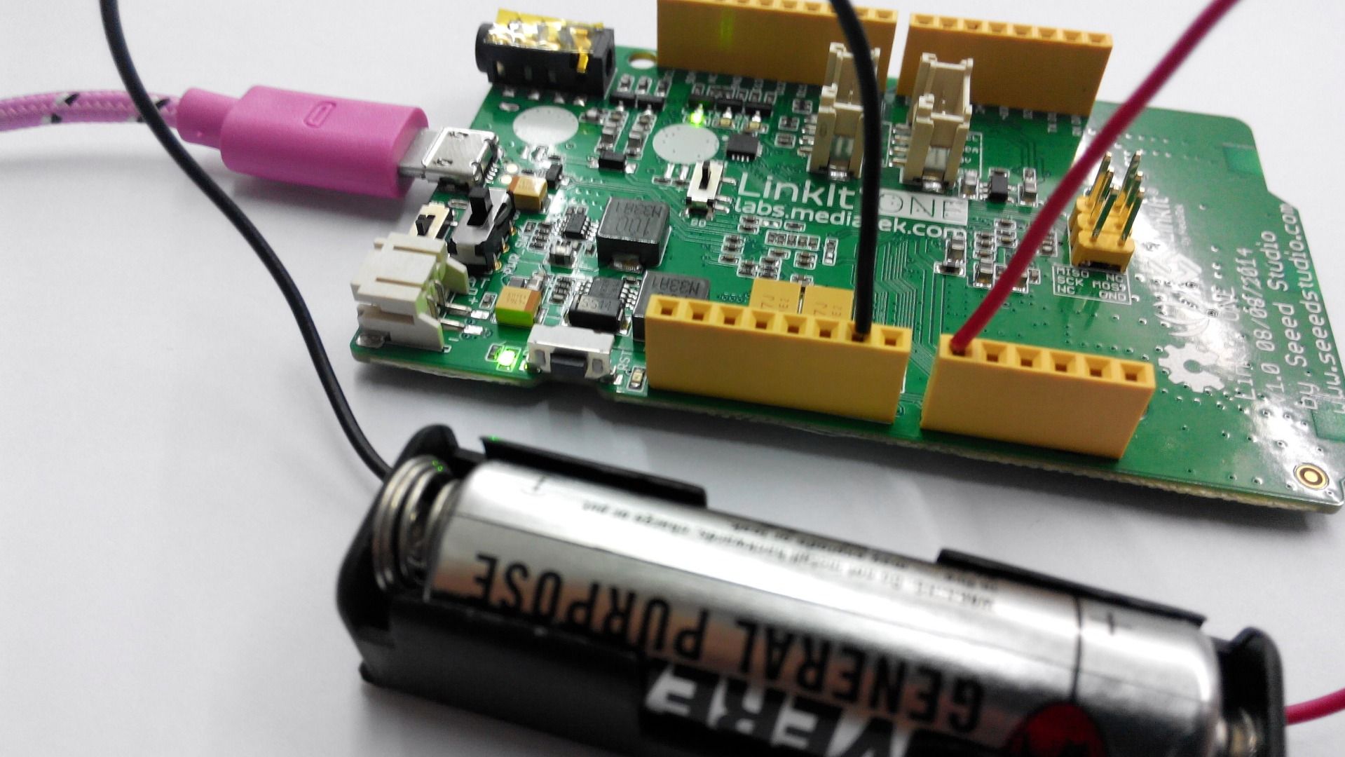 Linkit ONE Battery Tester : 3 Steps - Instructables