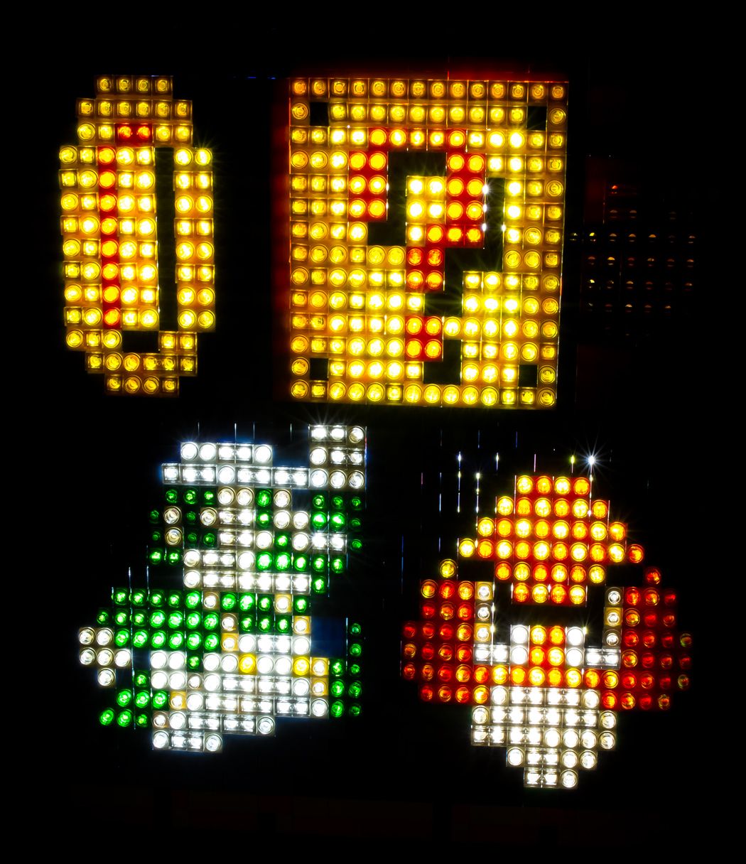 Bedazzled Mosaic LEGO Sprite Lamps : 6 Steps (with Pictures ...