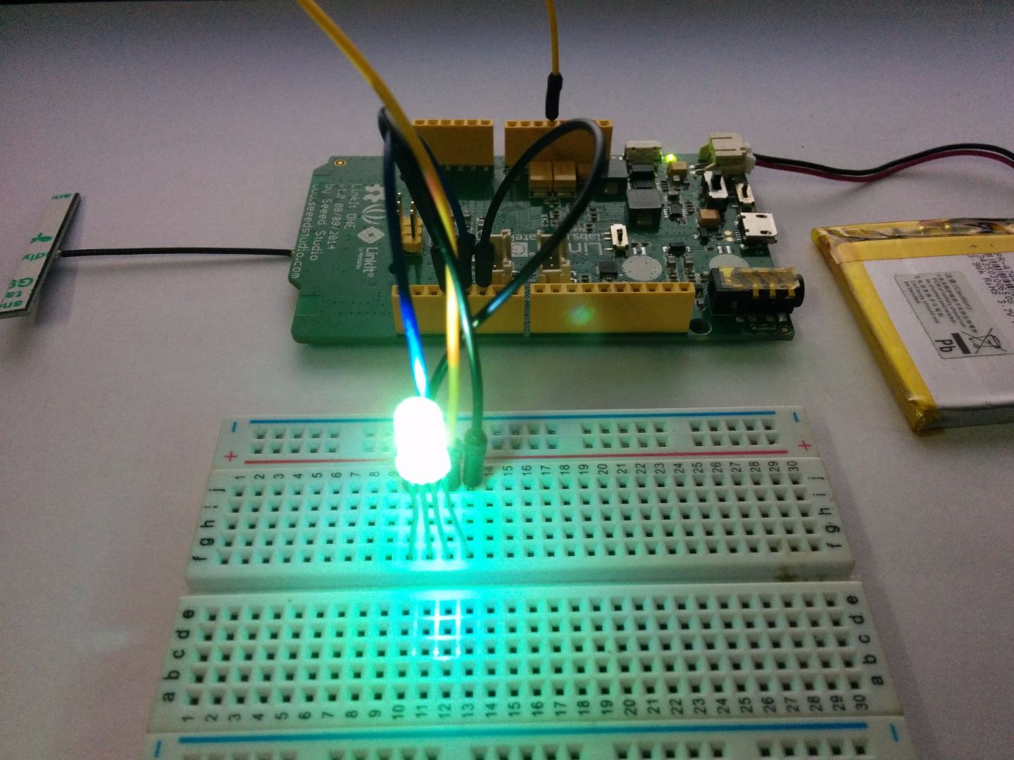 IoT With LinkIt One - RGB LED : 5 Steps - Instructables