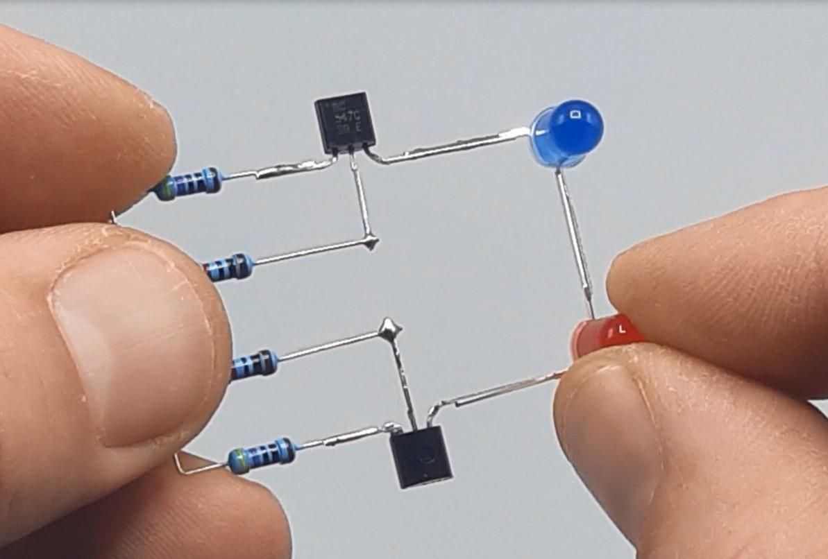 Simple Flip Flop Circuit : 8 Steps (with Pictures) - Instructables