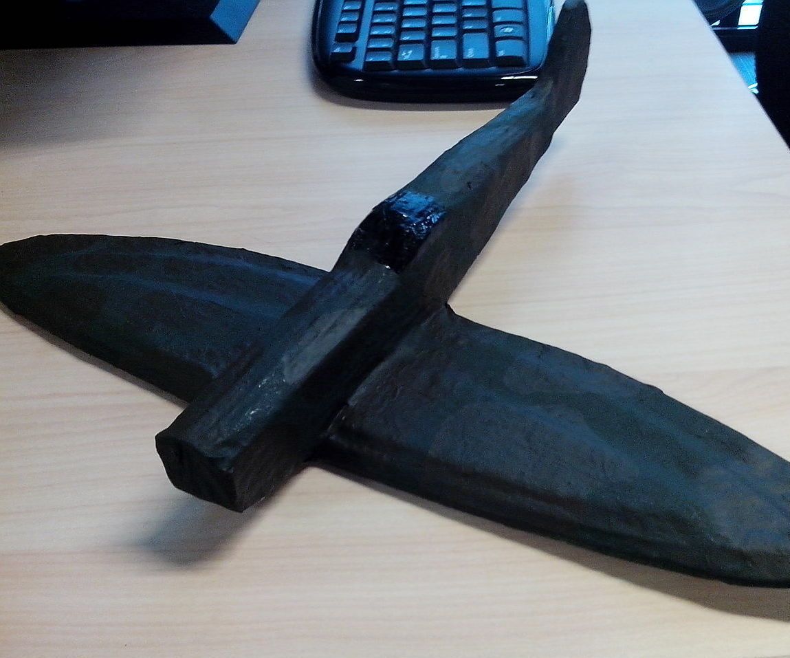 Cardboard Supermarine Spitfire Mk.5 : 4 Steps - Instructables