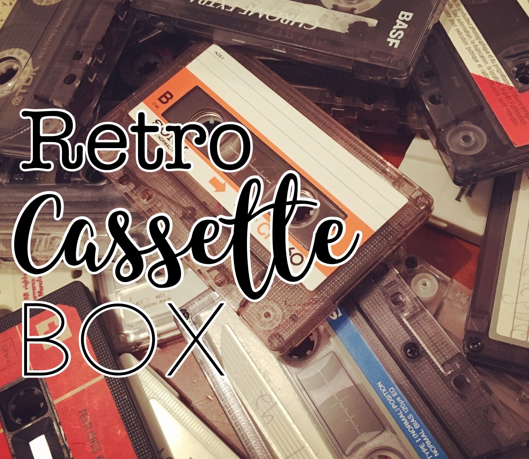 Retro Cassette Box : 6 Steps (with Pictures) - Instructables
