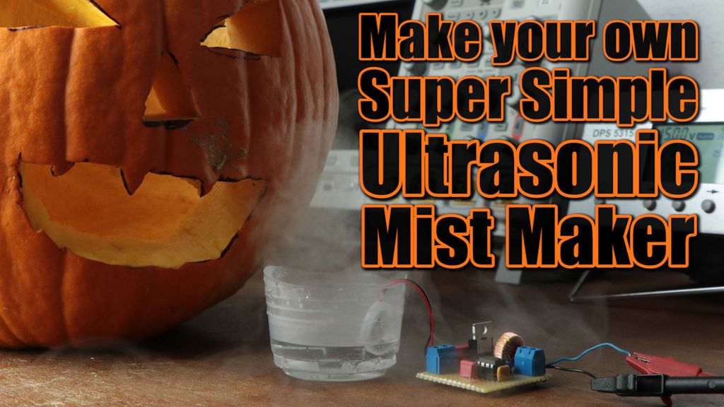 Make Your Own Super Simple Ultrasonic Mist Maker : 4 Steps (with ...