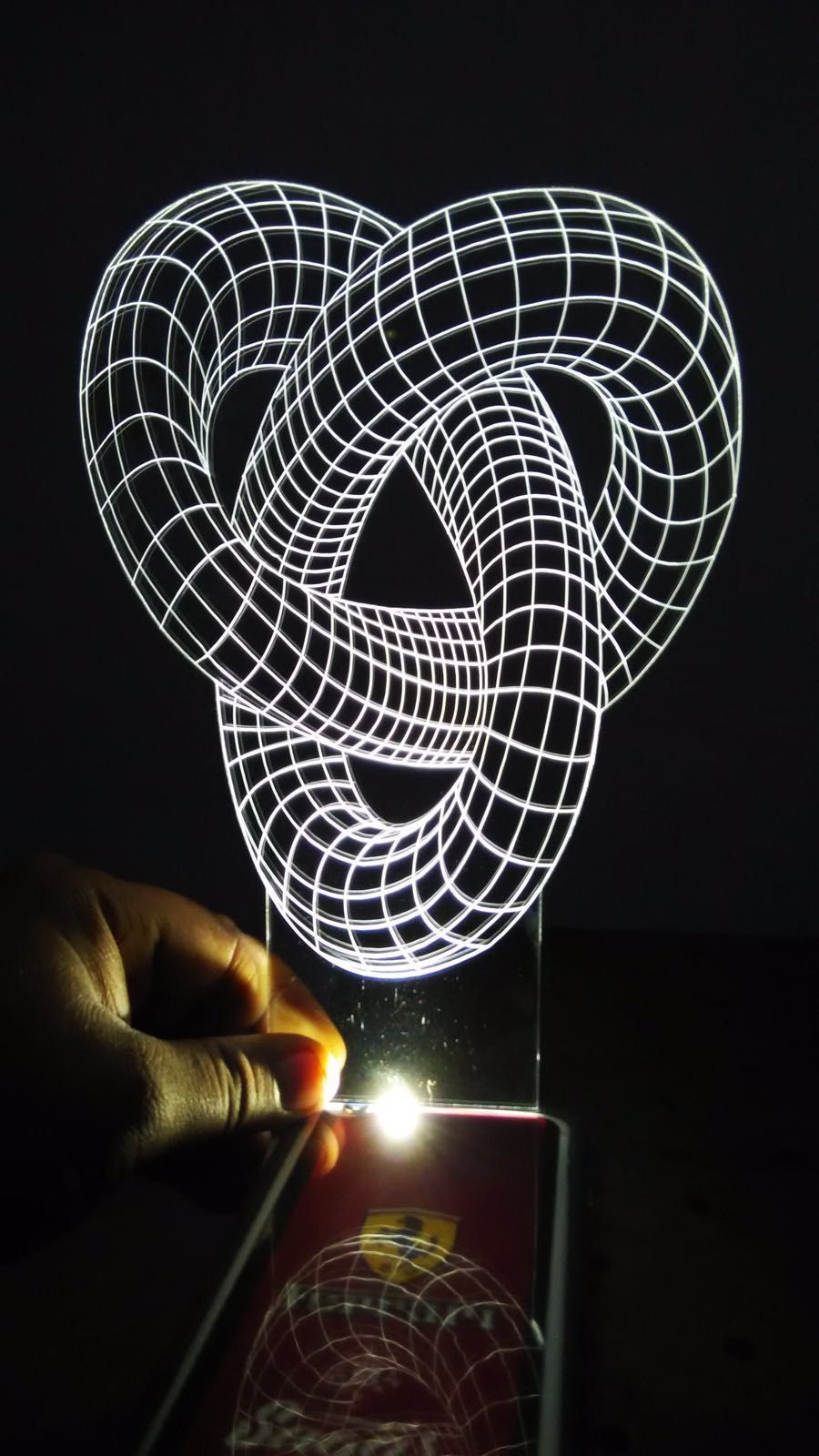 PI Edge Lit LED Plexiglass Light : 5 Steps (with Pictures) - Instructables